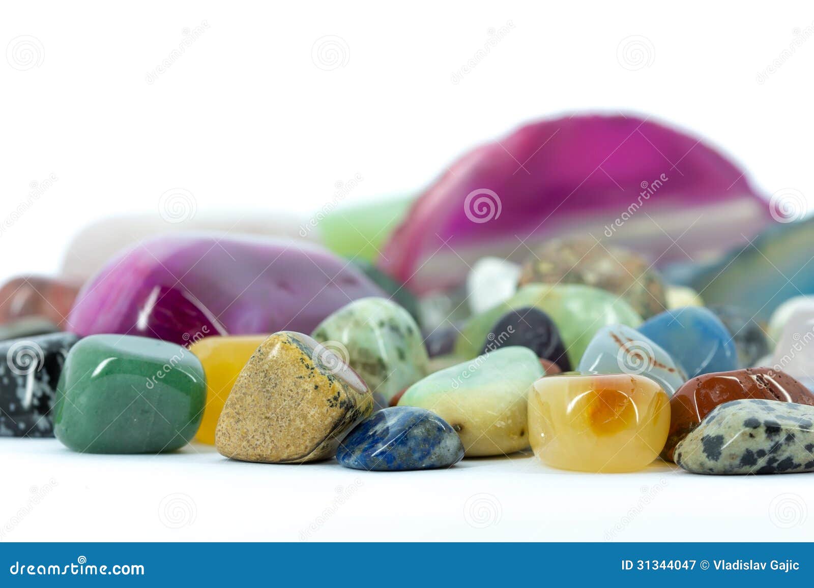 Gemstones stock image. Image of mineralogy, natural, group - 31344047