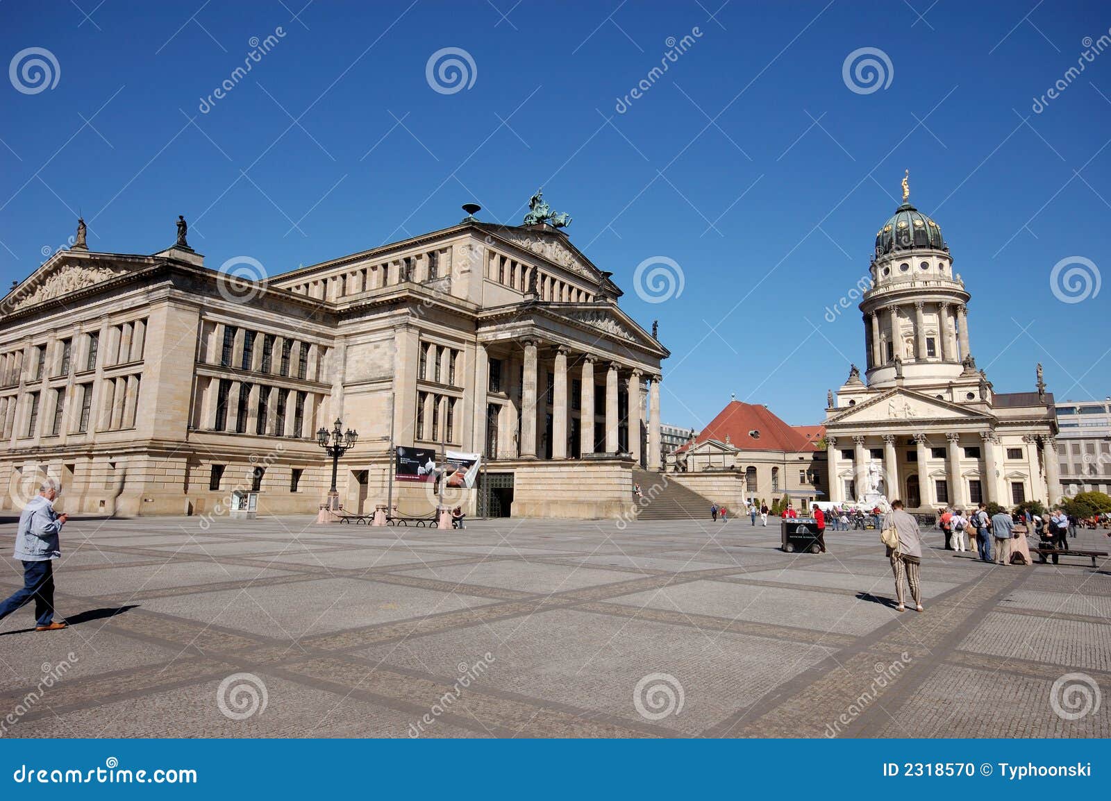 The Gendarmenmarkt in Berlin Stock Photo - Image of famous ...