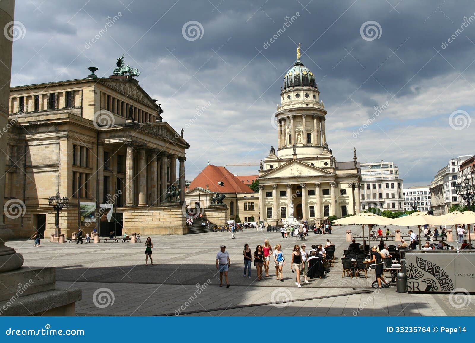 Gendarmenmarkt in Berlin editorial stock image. Image of deutscher ...