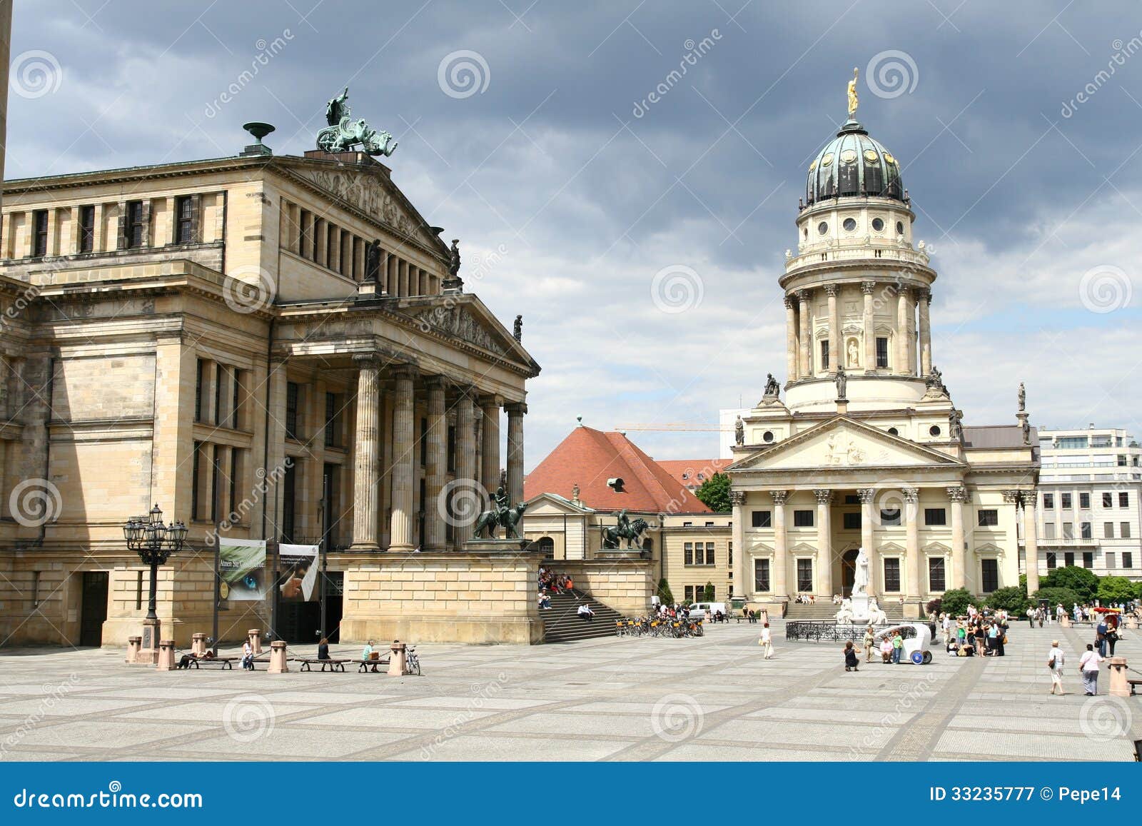 Gendarmenmarkt in Berlin editorial photography. Image of christianity ...