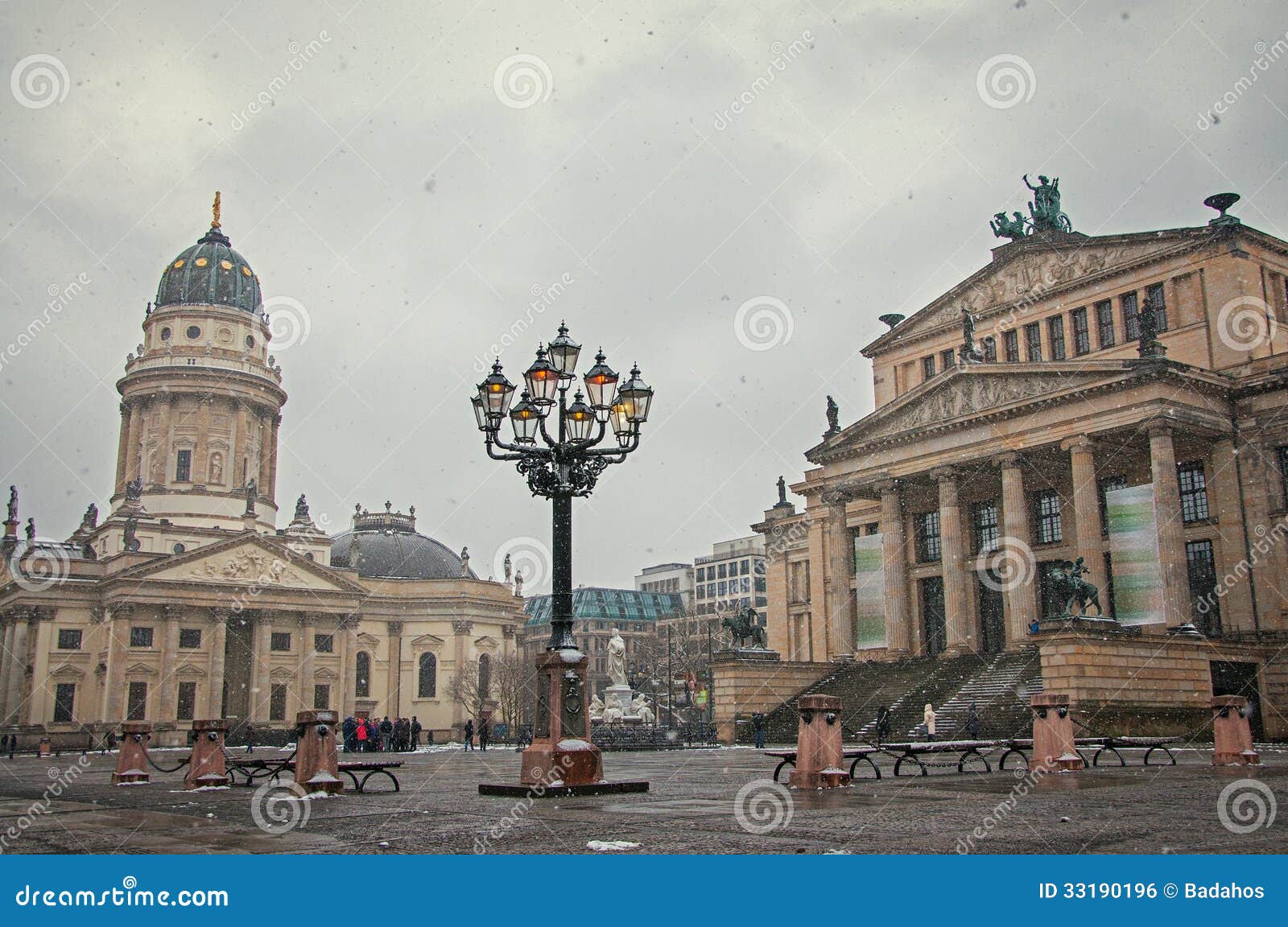 Gendarmenmarkt square stock photo. Image of european - 33190196