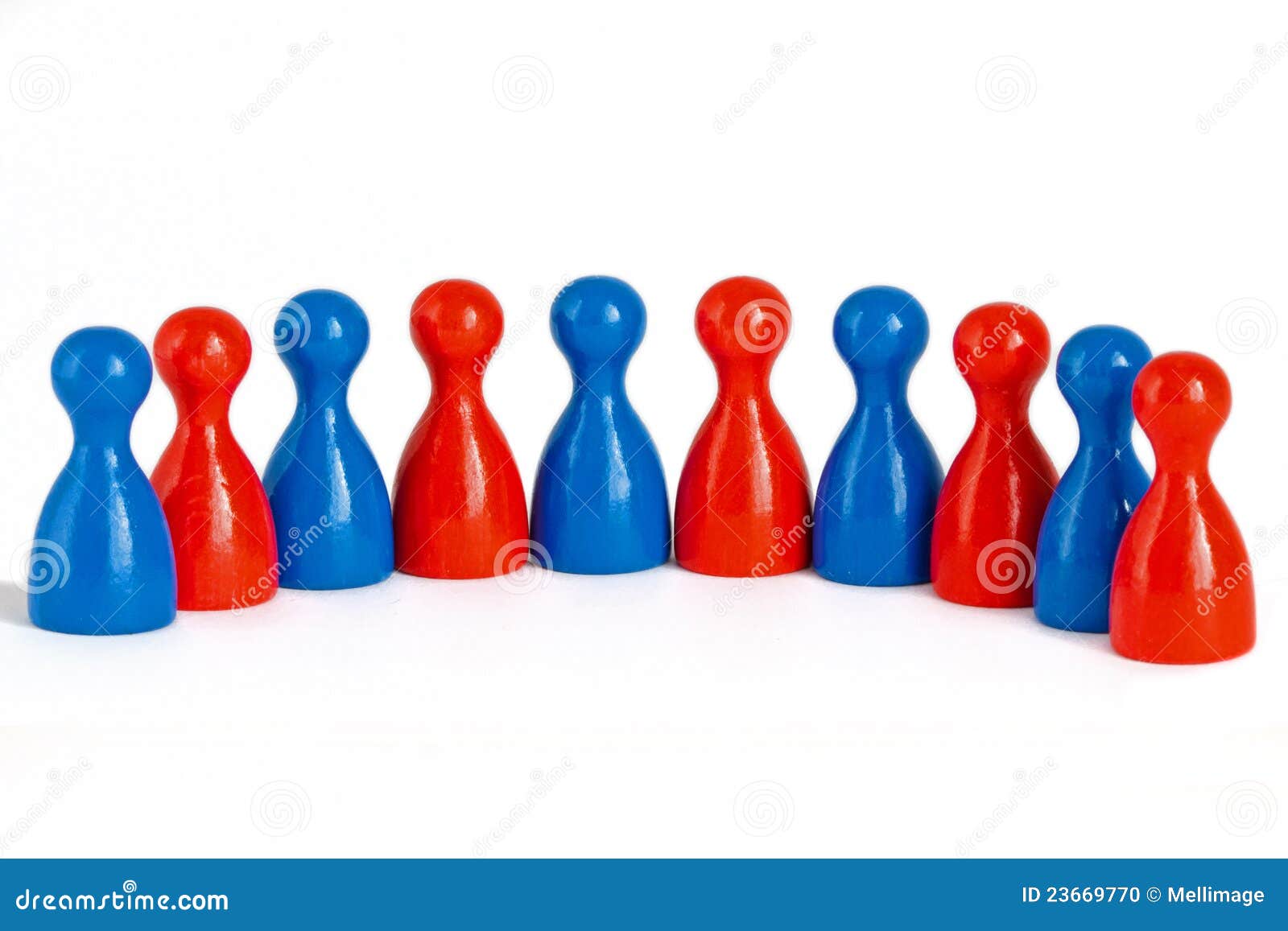 Gender balanced team stock photo. Image of abstract, isolated - 23669770