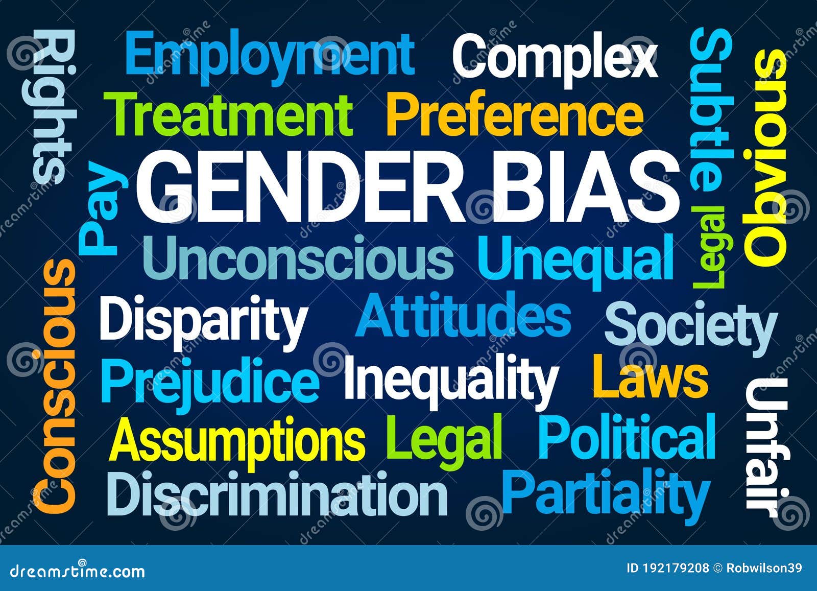 Gender Bias, Sexism Inequality In Workplace And Social, Prejudice ...