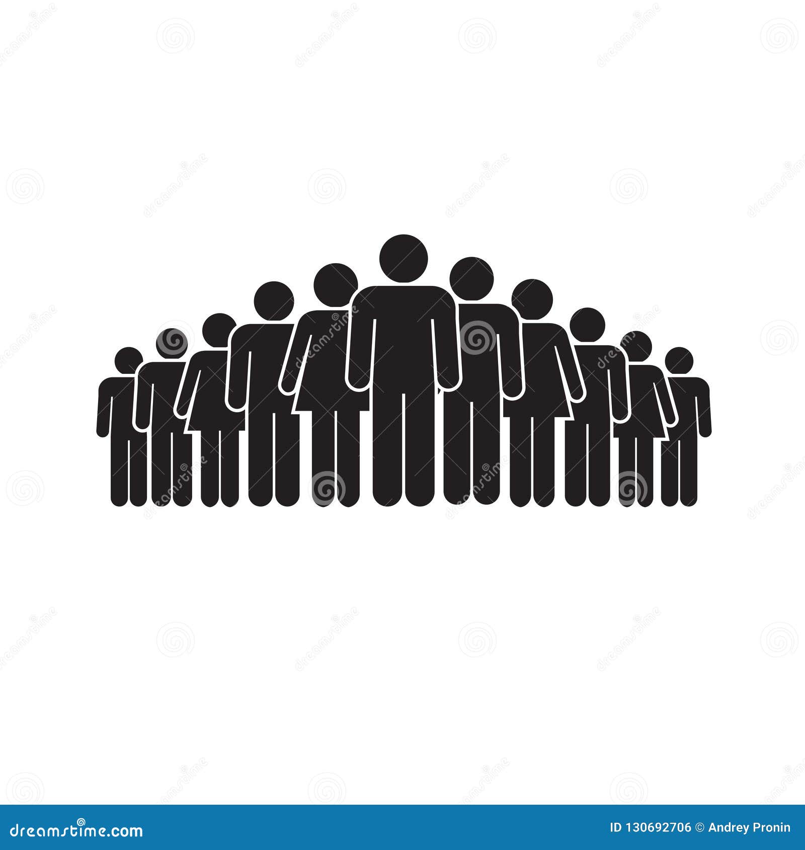 Gender Diversity Figure on White Background Stock Vector - Illustration ...