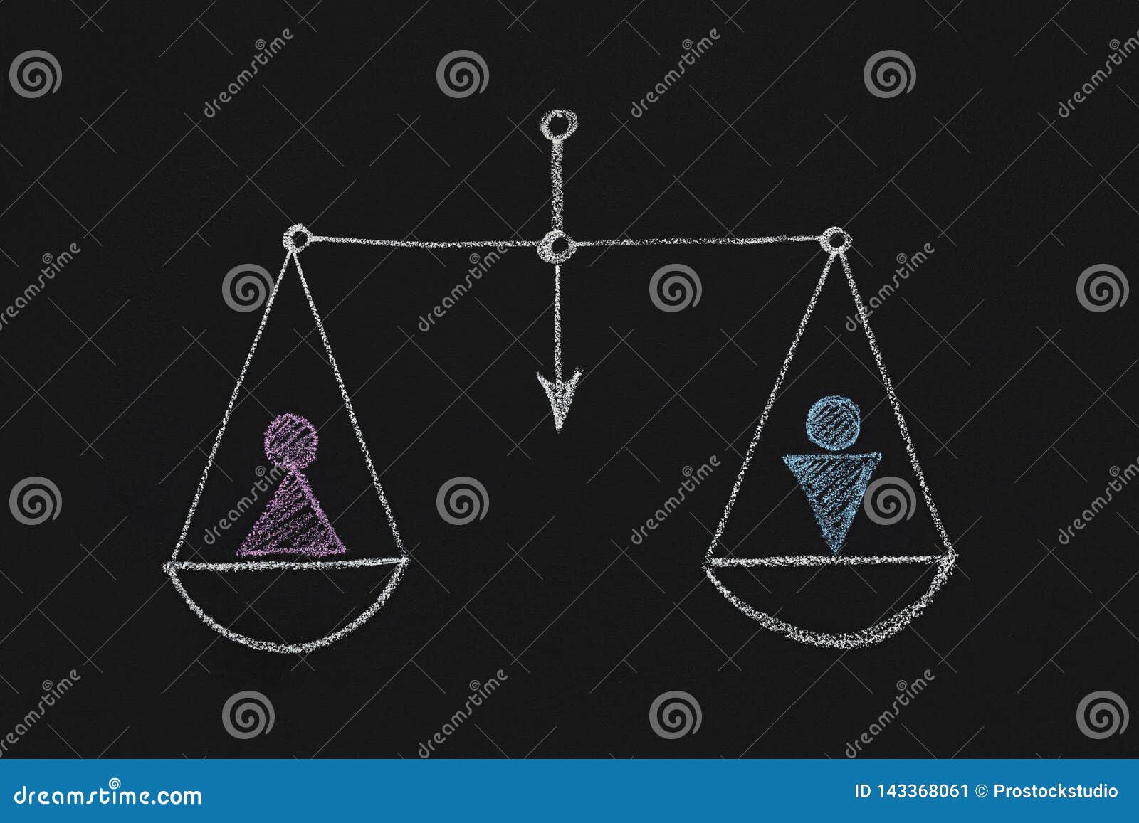 Drawn Scales with Male and Female Gender Figures Stock Image - Image of ... Drawn Scales with Male and Female Gender Figures Stock Image - Image of ...