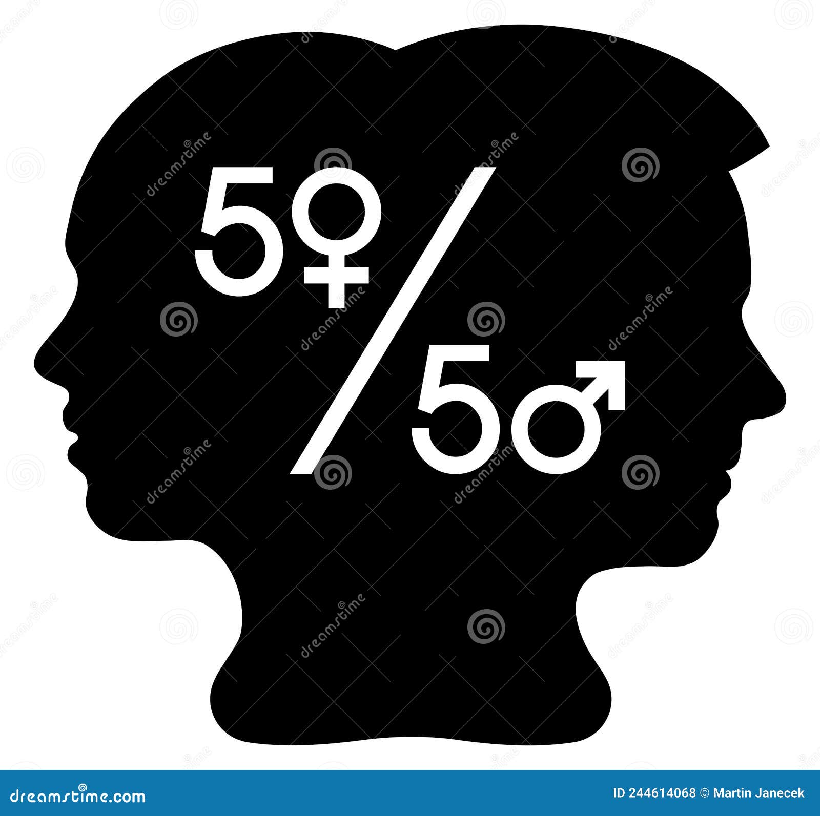 Gender Equality, Social Problems Stock Vector - Illustration of concept ...