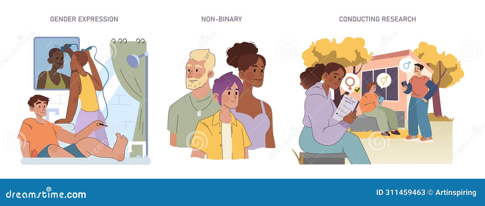 Understanding Evolution Line Icons Collection Adaptation Diversity