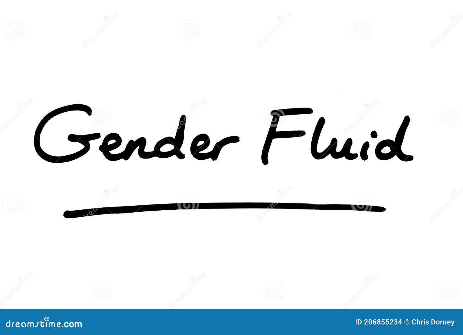 Gender Fluid stock illustration. Illustration of genders - 206855234
