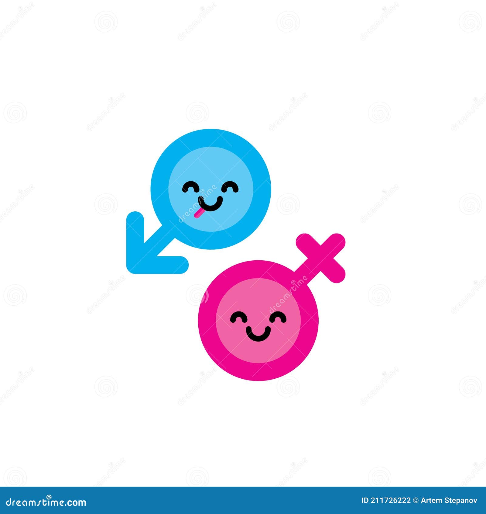 Gender Icon Sex Vector Symbol Female And Male Sign Stock Vector