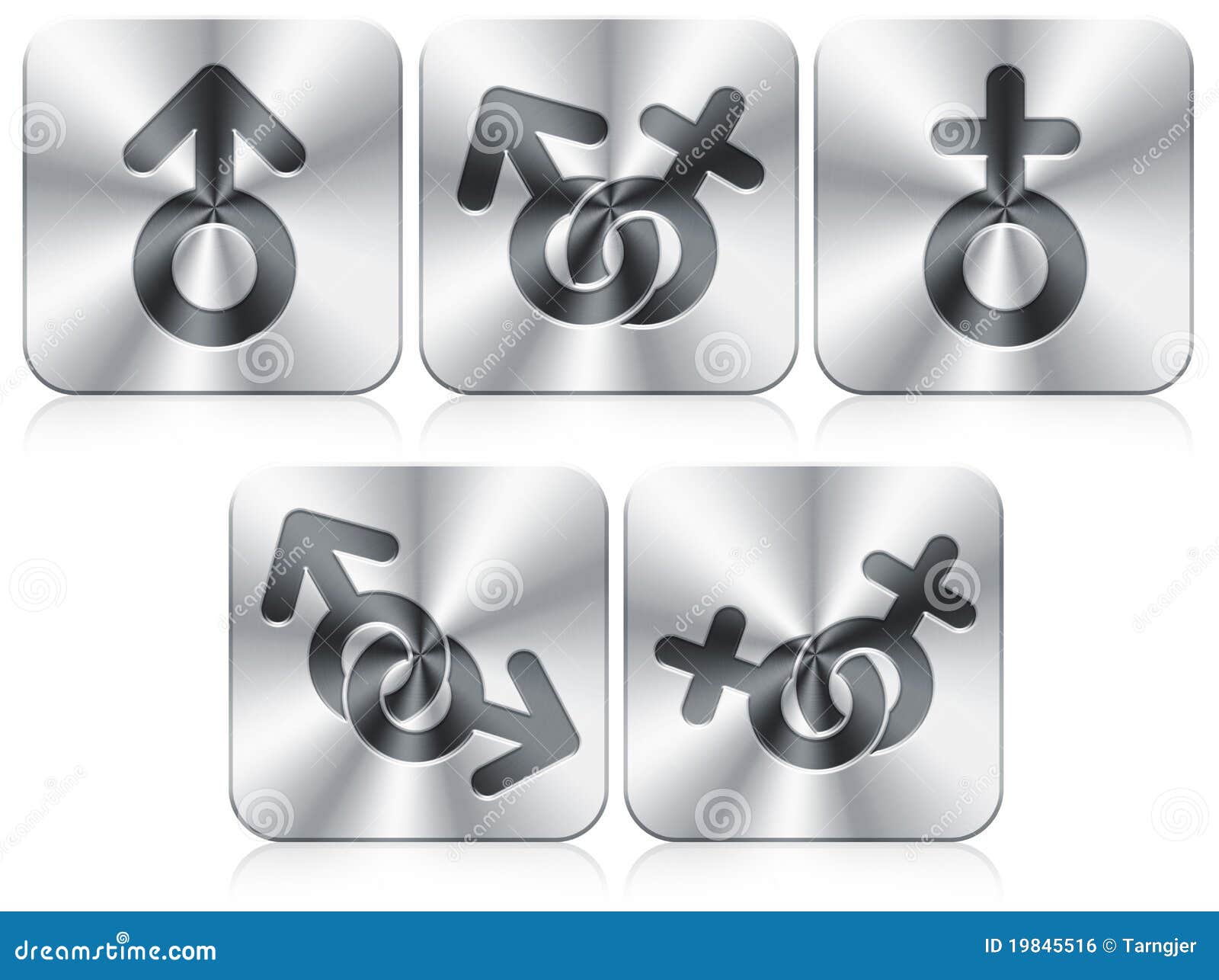 Gender icons stock illustration. Illustration of girls - 19845516