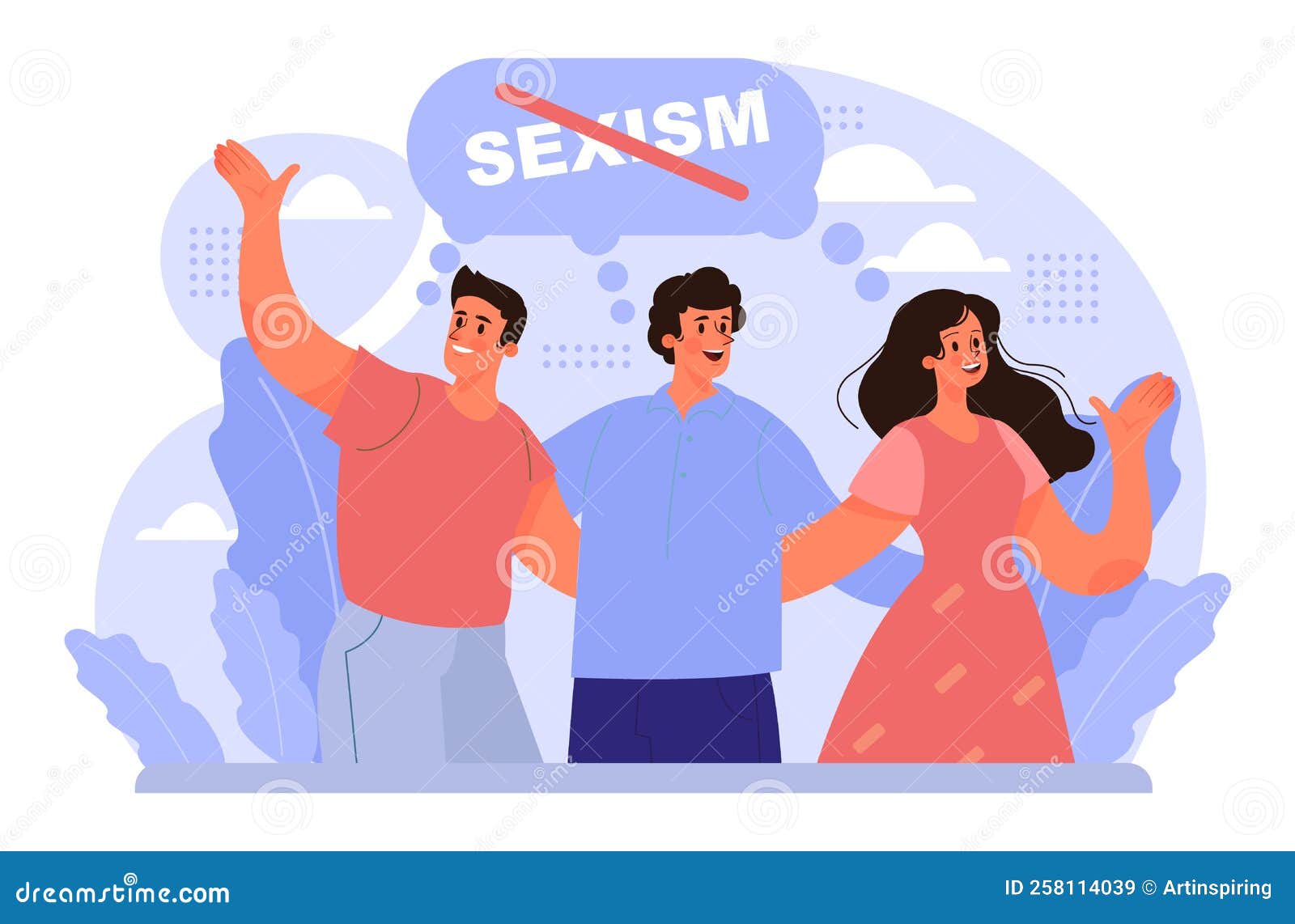 Gender Inequality Concept. Bias And Sexism In Workplace Or Social ... Gender Inequality Concept. Bias And Sexism In Workplace Or Social ...