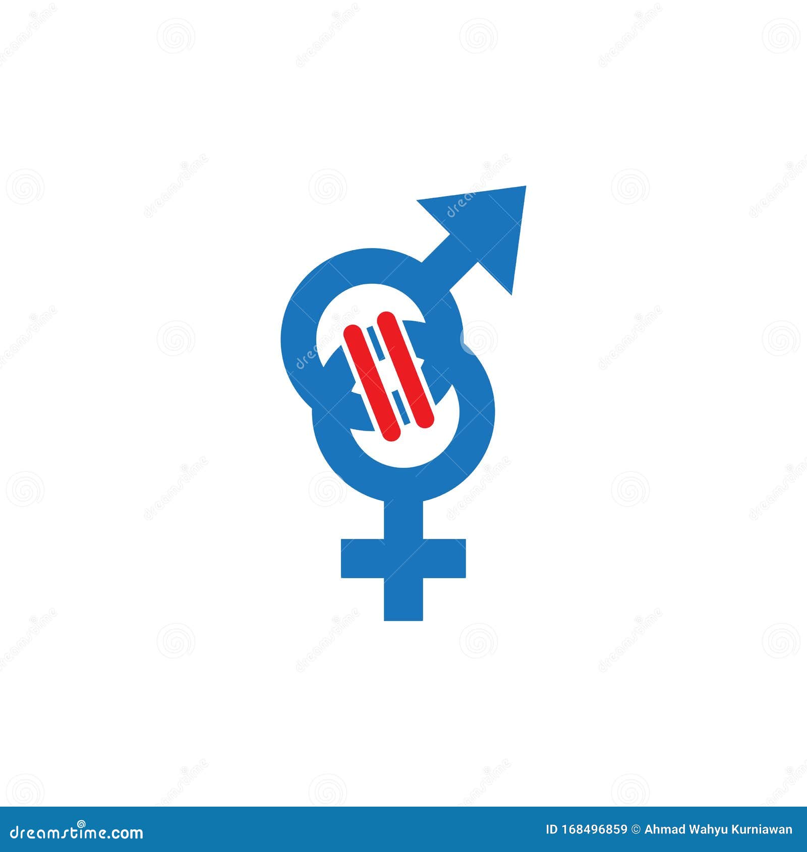 Gender logo vector stock vector. Illustration of icon - 168496859