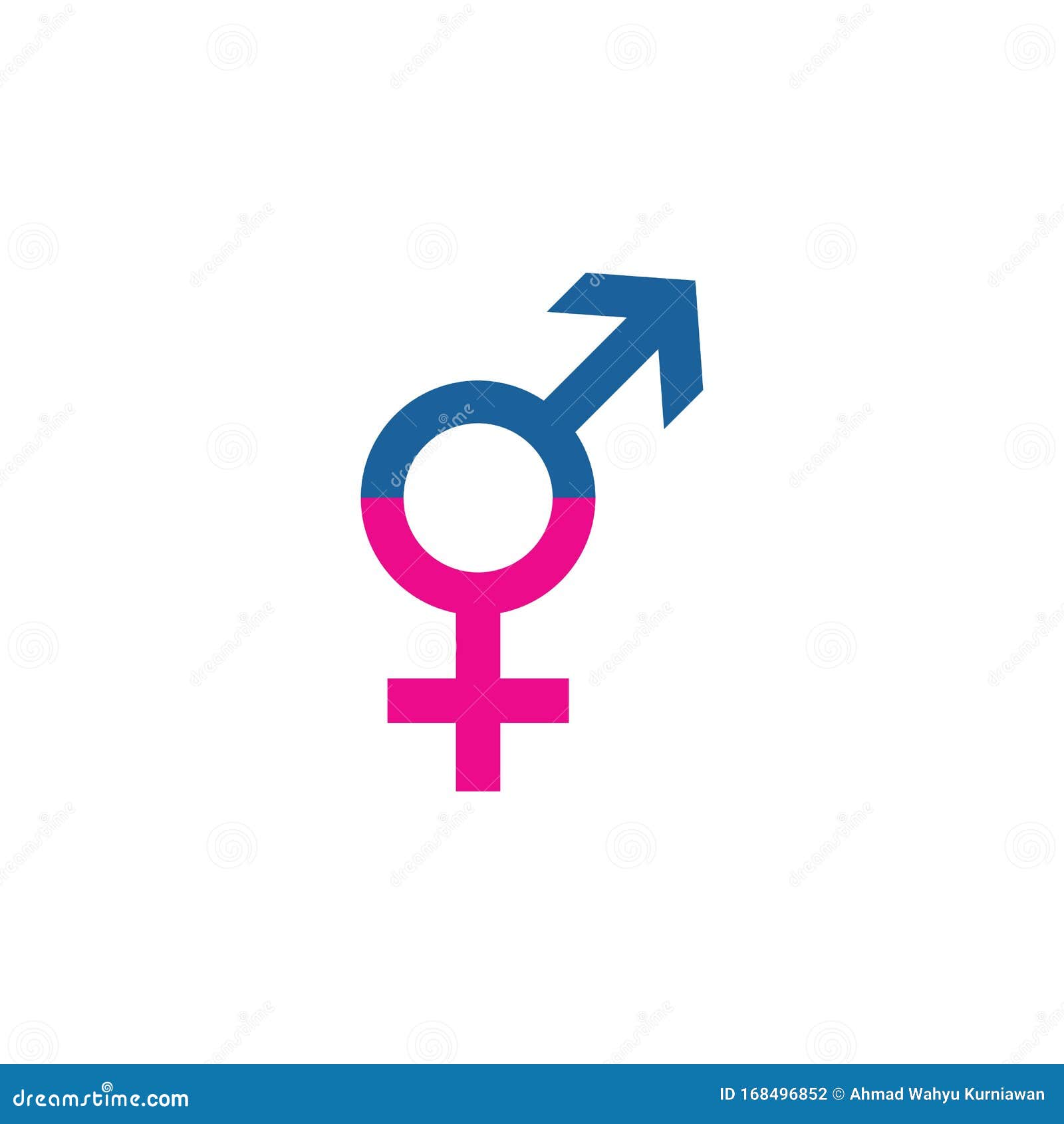 Gender logo vector stock vector. Illustration of equal - 168496852
