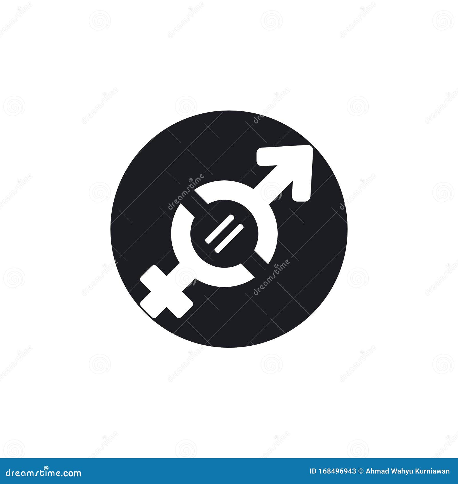 Gender logo vector stock vector. Illustration of feminism - 168496943