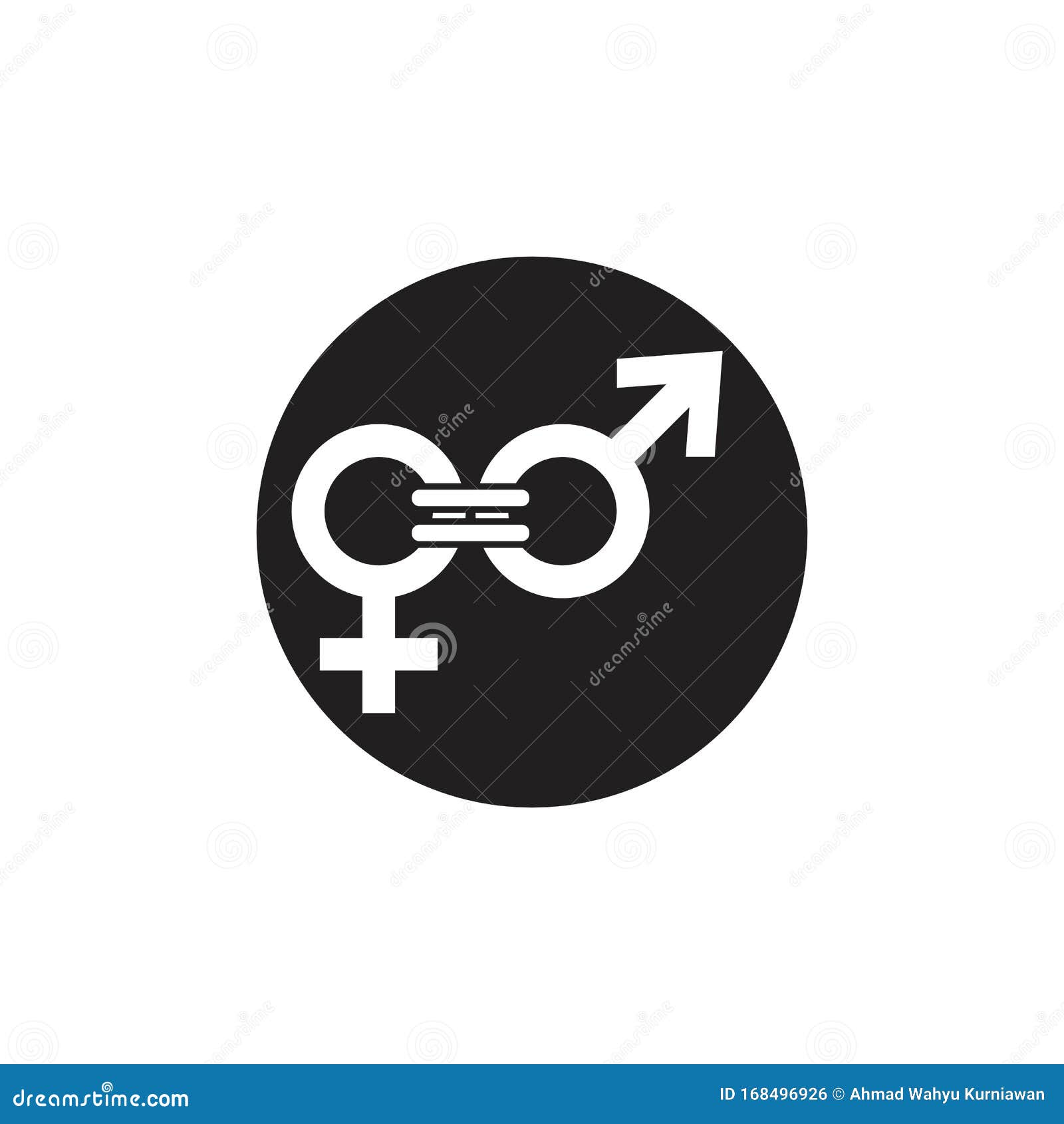 Gender logo vector stock vector. Illustration of arrow - 168496926