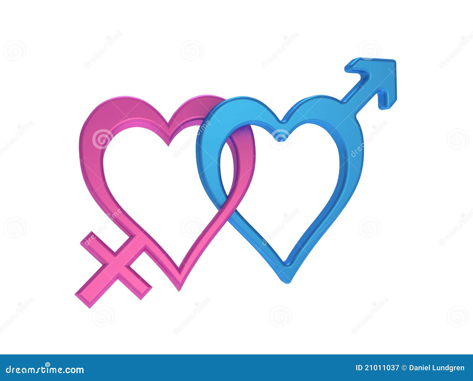 Gender Love Symbols stock illustration. Illustration of lock - 21011037