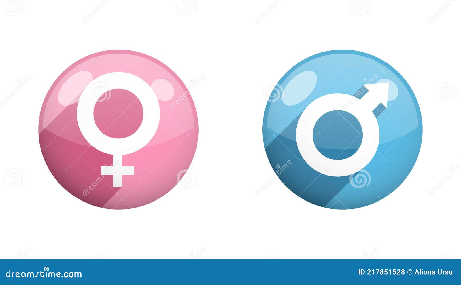 Gender symbol icons stock vector. Illustration of font - 217851528