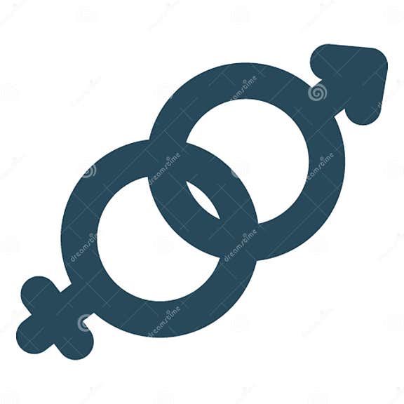 Gender Symbol Sex Symbol Isolated Vector Icon Which Can Be Easily