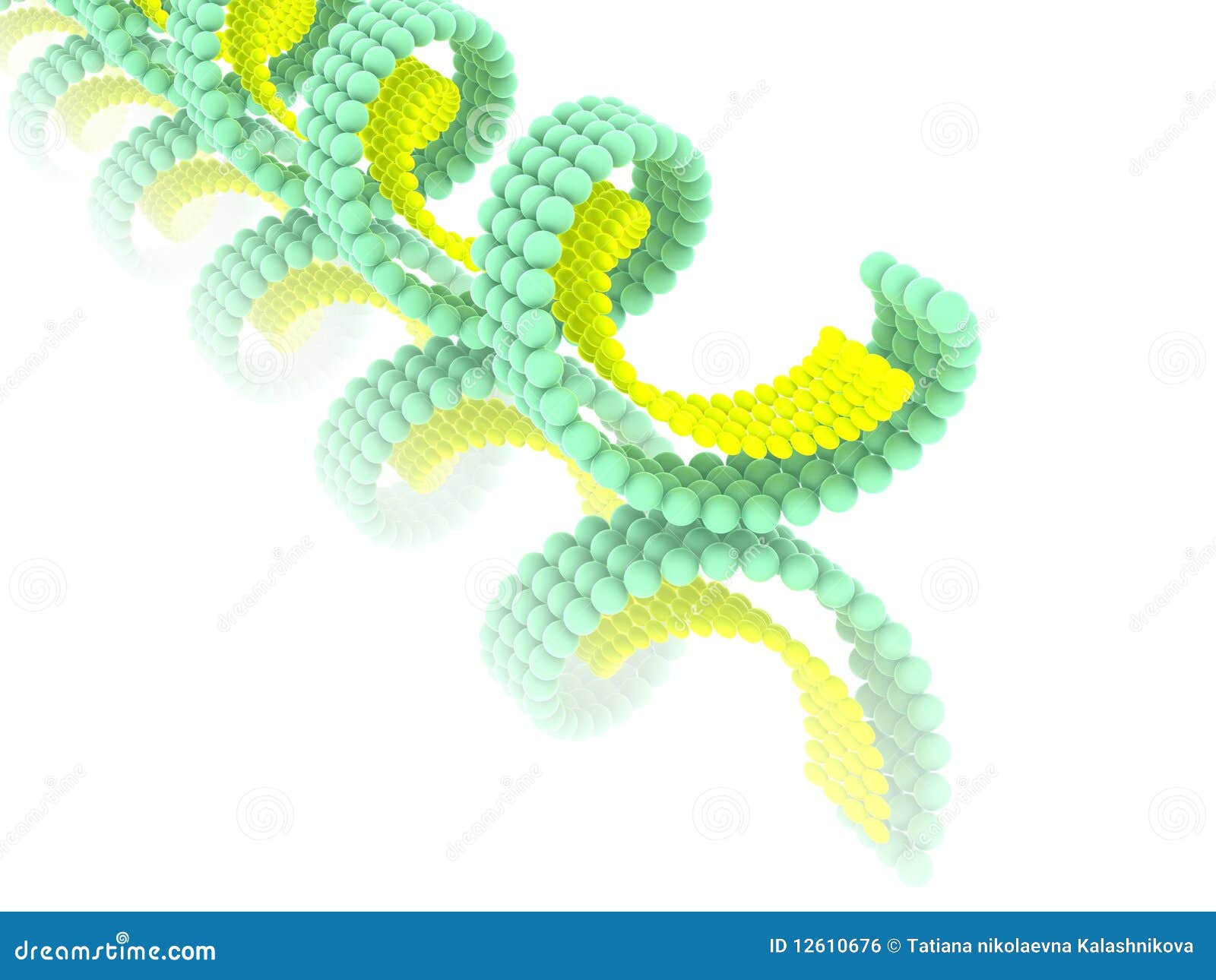 Gene in DNA stock illustration. Illustration of genetics - 12610676