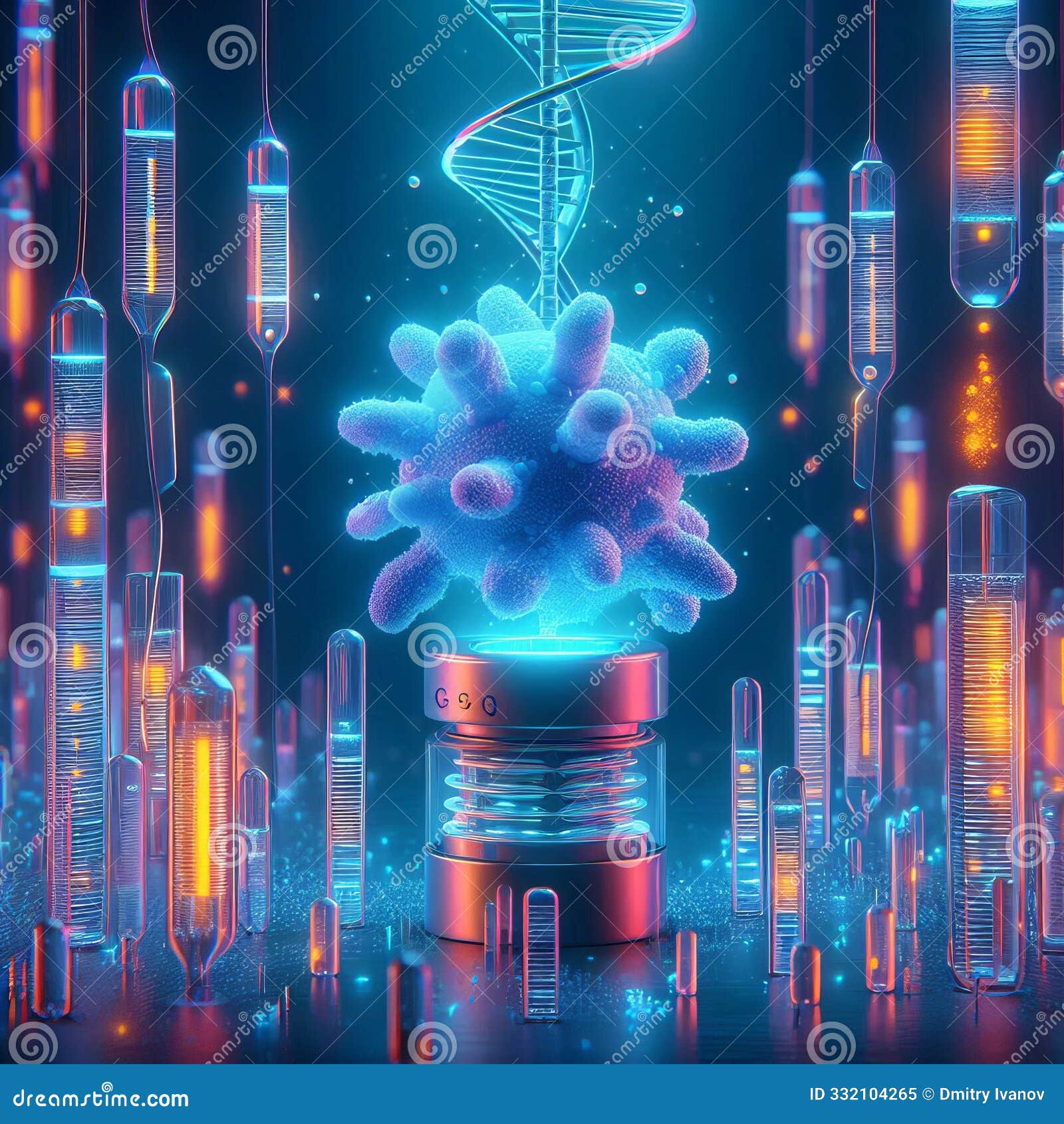 83 Gene Edited Clones Clones that Have Undergone Genec Stock Image ...