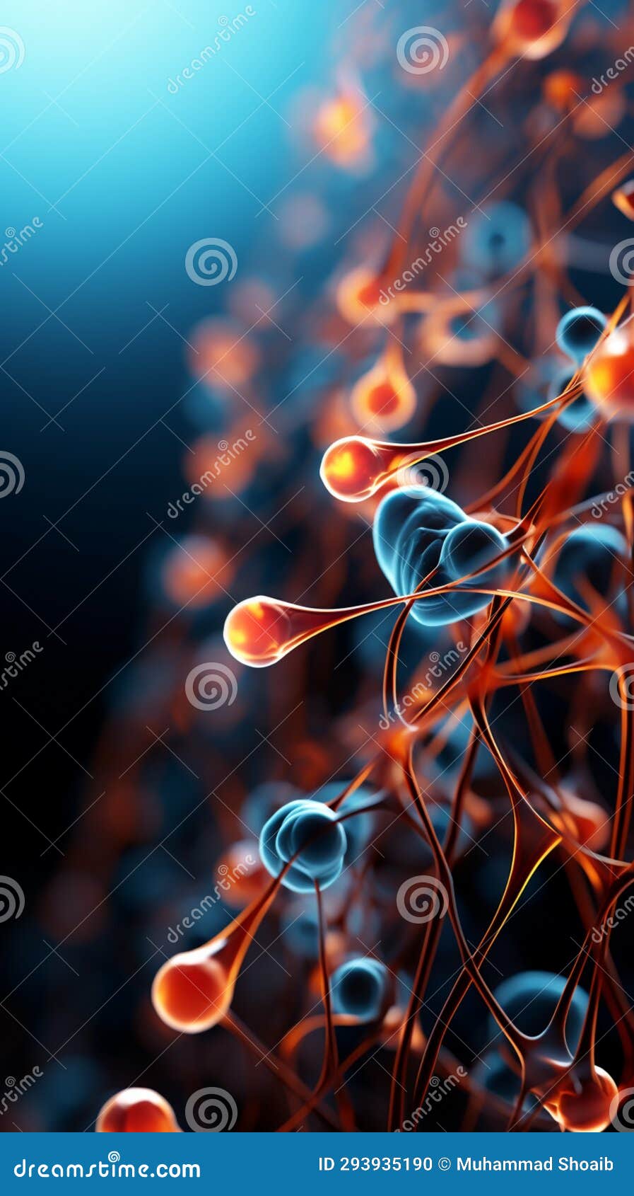Gene Lines and Nodes Create a Captivating 3D Rendering of Biological ...
