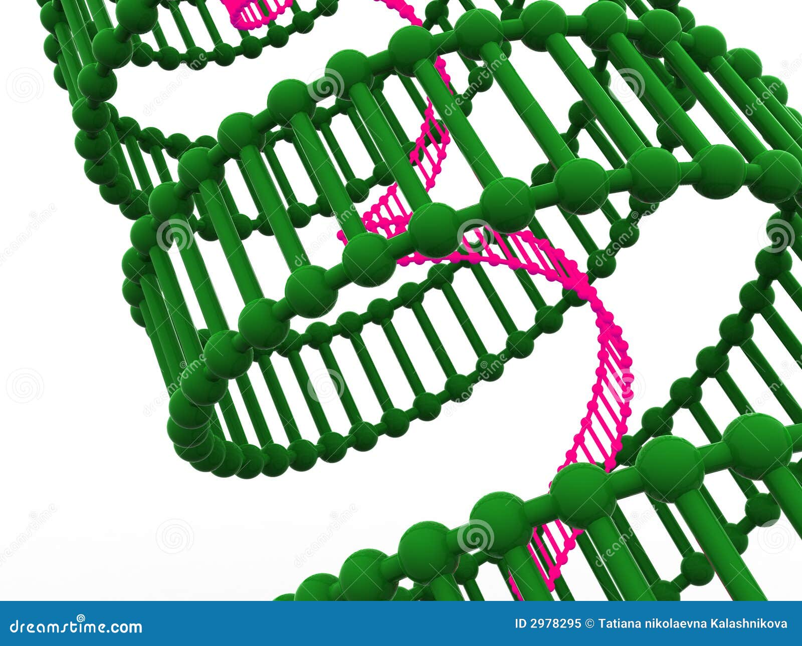 Gene no ADN. ilustração stock. Ilustração de forma, biologia - 2978295