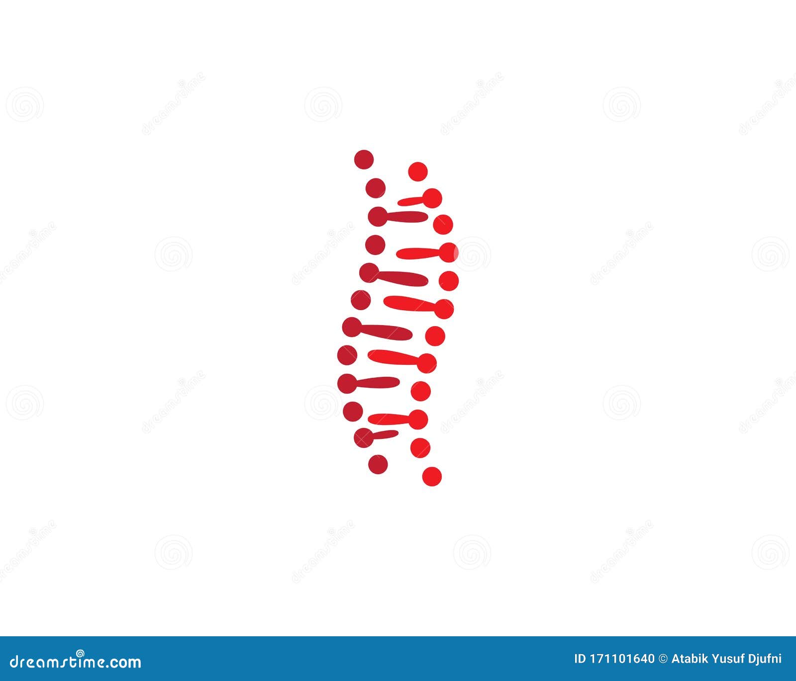 Gene symbol vector icon stock vector. Illustration of background ...