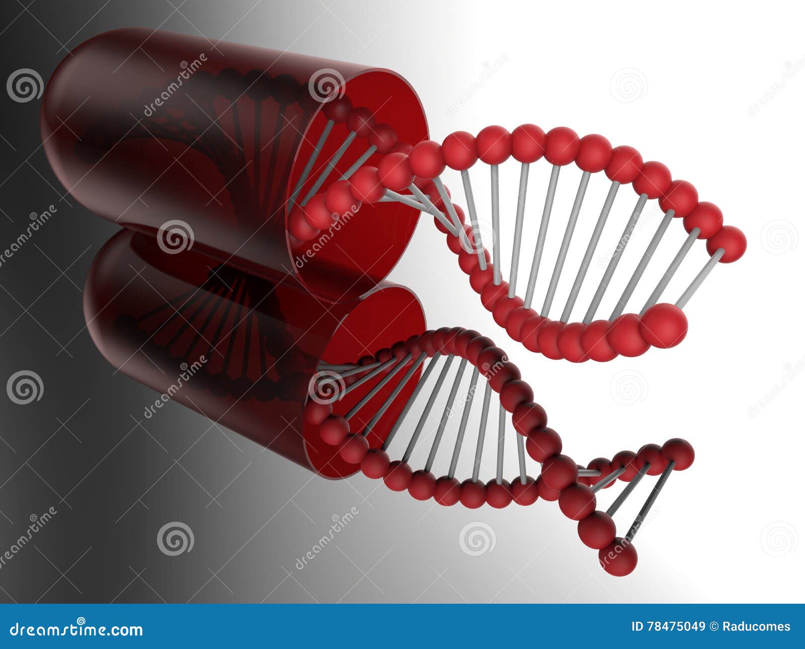 Gene Therapy Medical Treatment And Correct Genome Replacement Outline ...