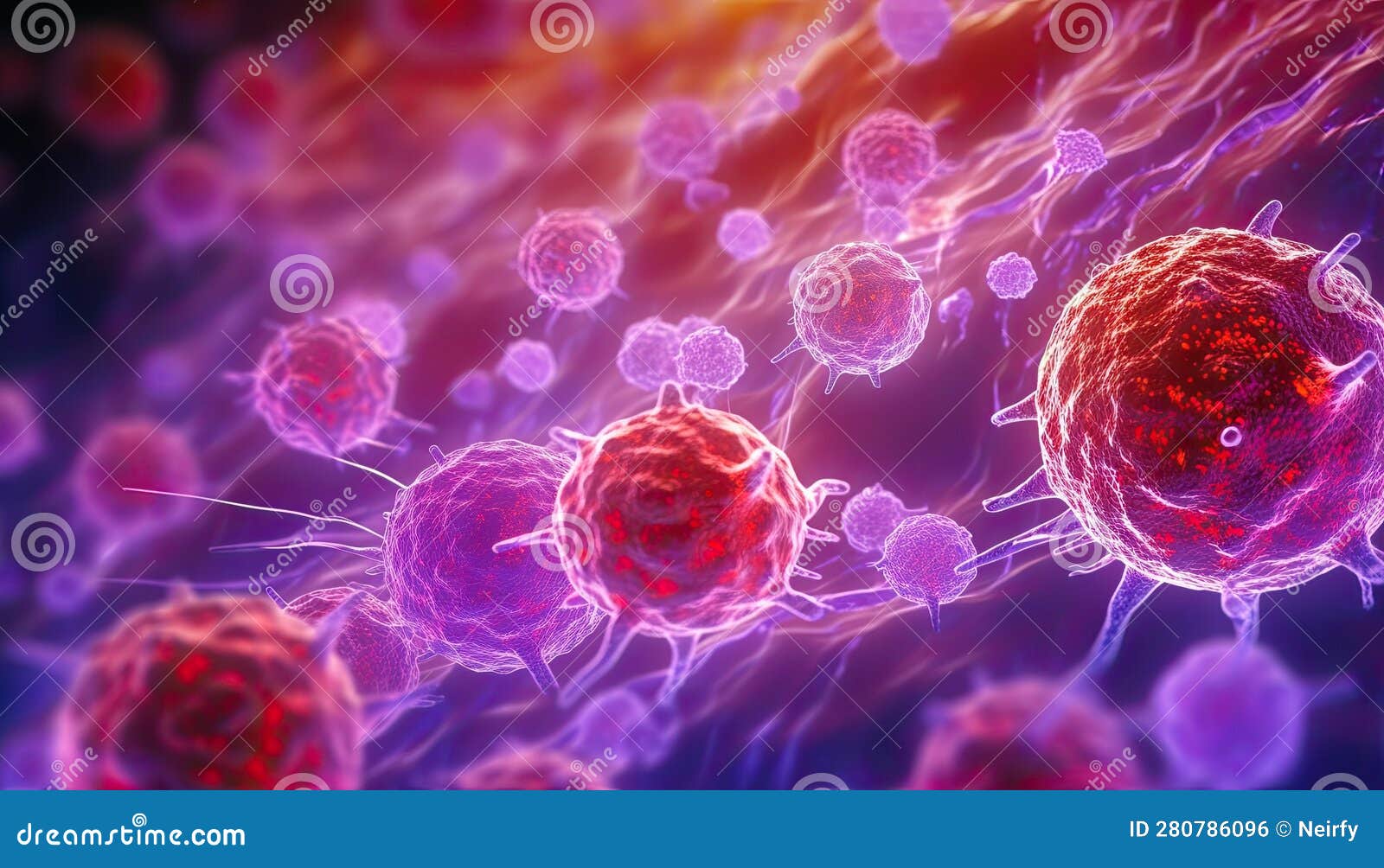 Gene Therapy Targeting Cancer Cells Modern Research Lab Stock ...