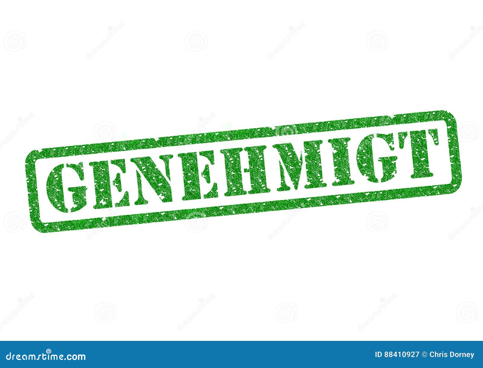 Genehmigt Stempel stock abbildung. Illustration von überschritten ...
