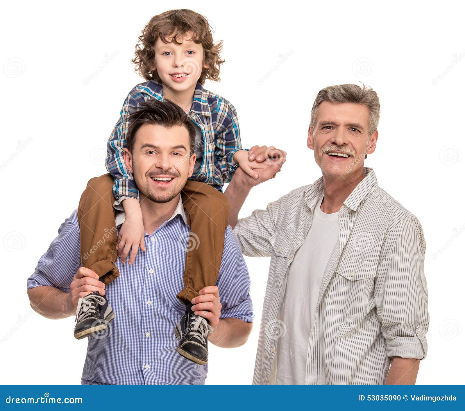 Generación foto de archivo. Imagen de padres, abuelo - 53035090