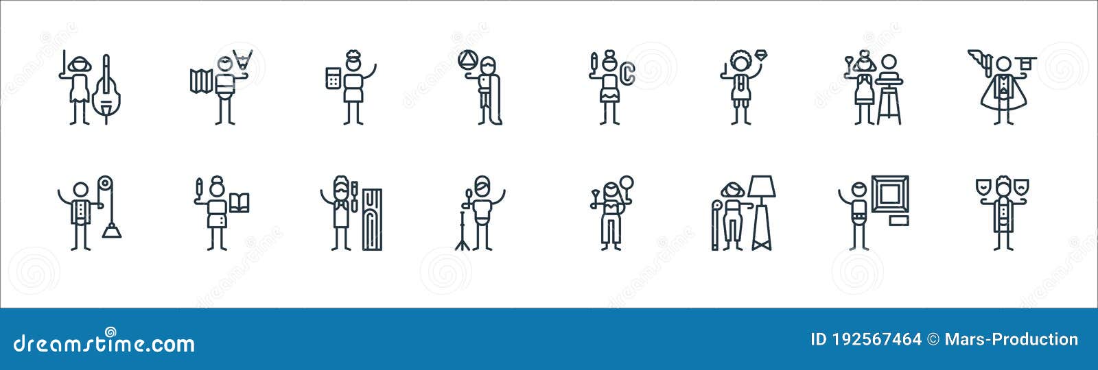 Linear Physics Icon From Education Outline Collection. Thin Line ...