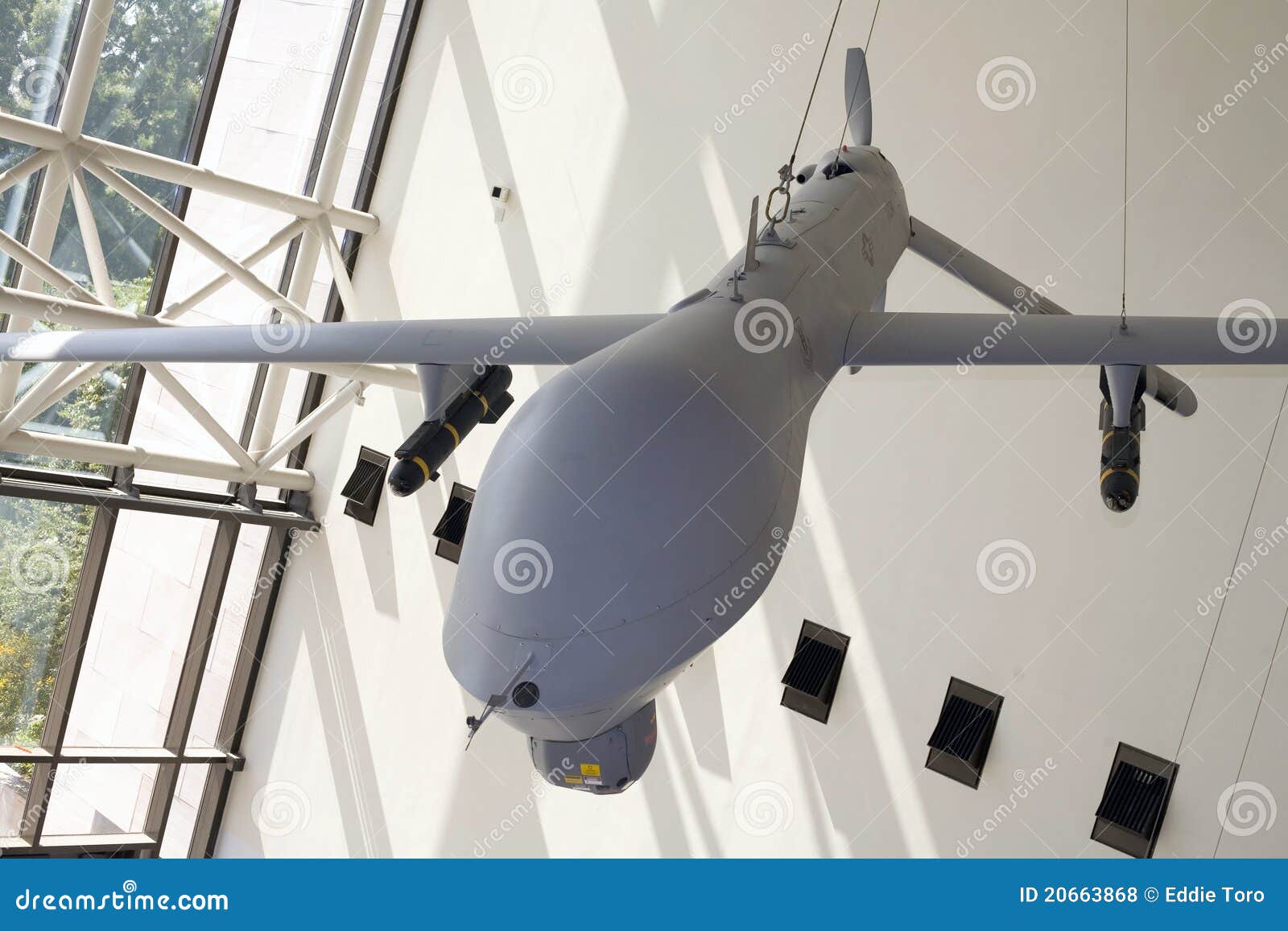 General Atomics MQ-9 Reaper Editorial Stock Photo - Image of national ...