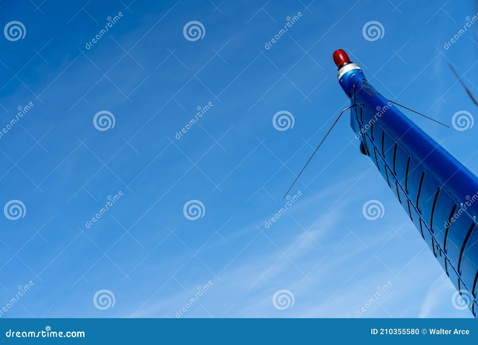 General Aviation Aircraft on a Normal Flight Stock Photo - Image of ...