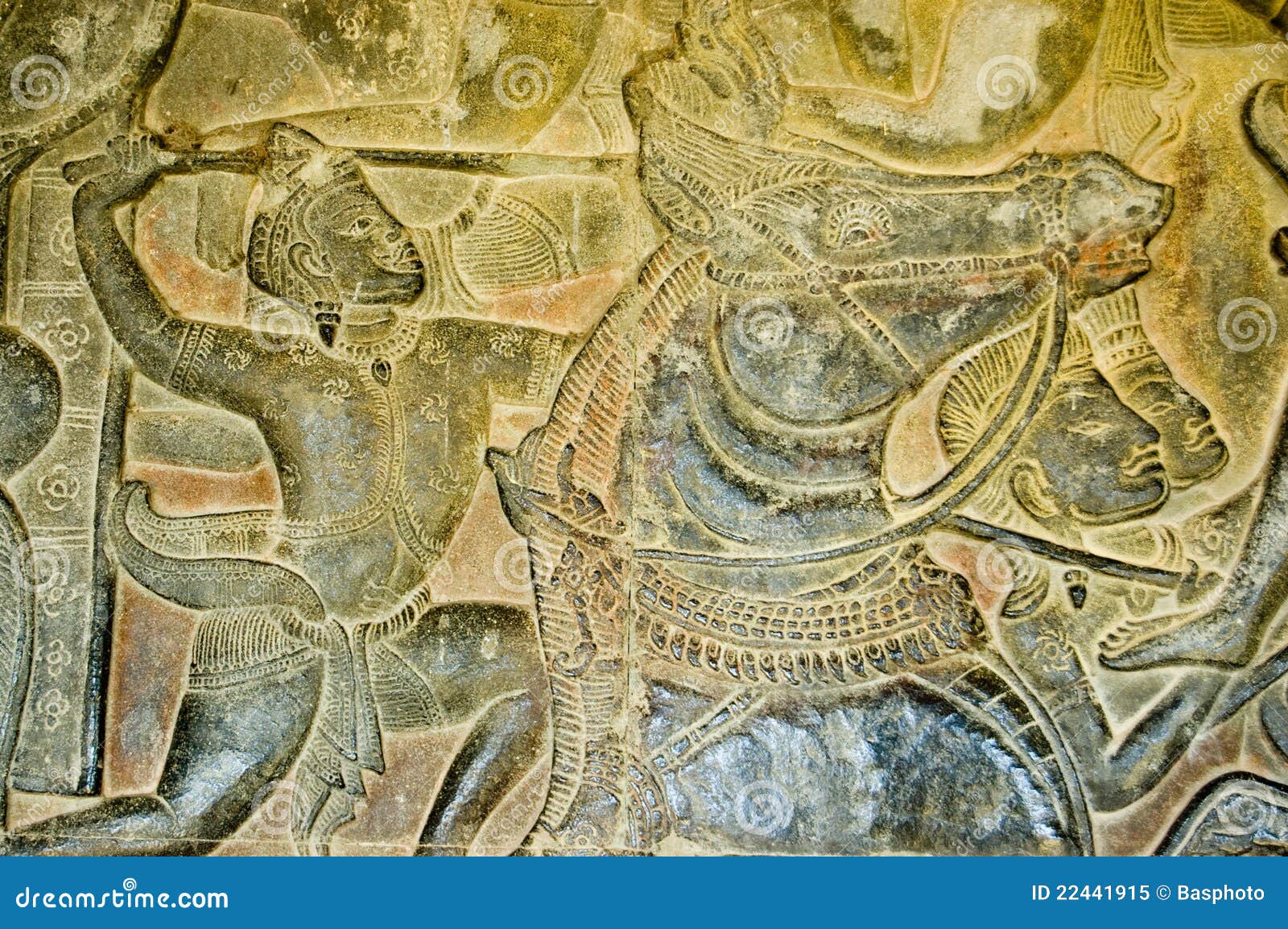 General De Kaurava En La Batalla De Kurukshetra Imagen de archivo ...