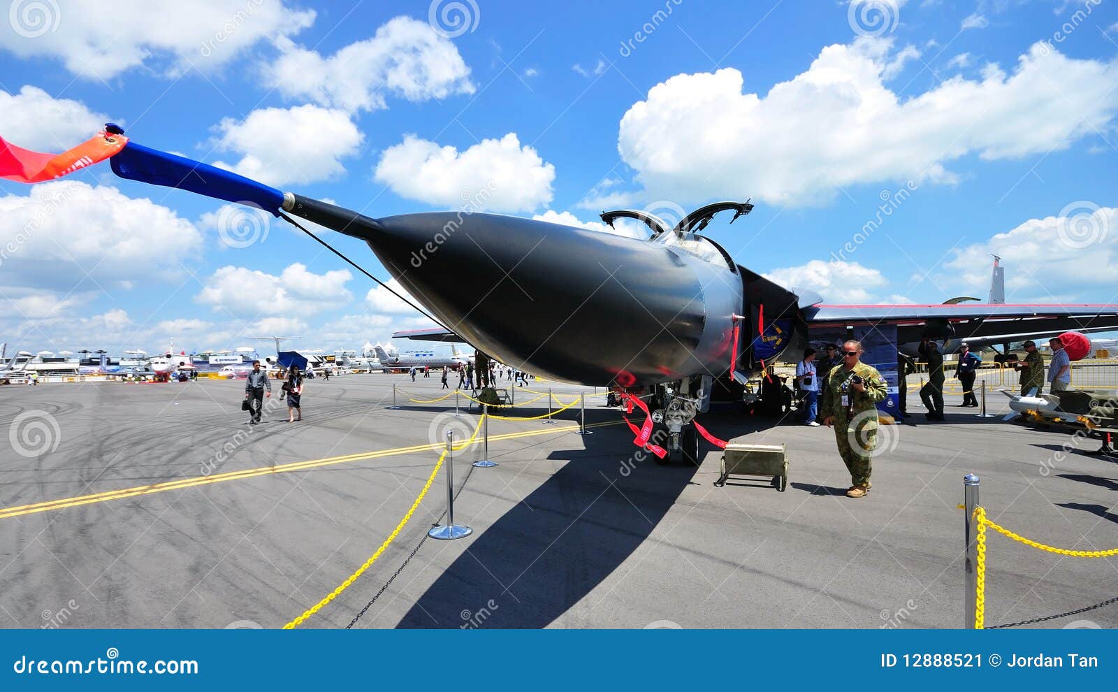 General Dynamics F-111 Military Jet at Airshow Editorial Photo - Image ...