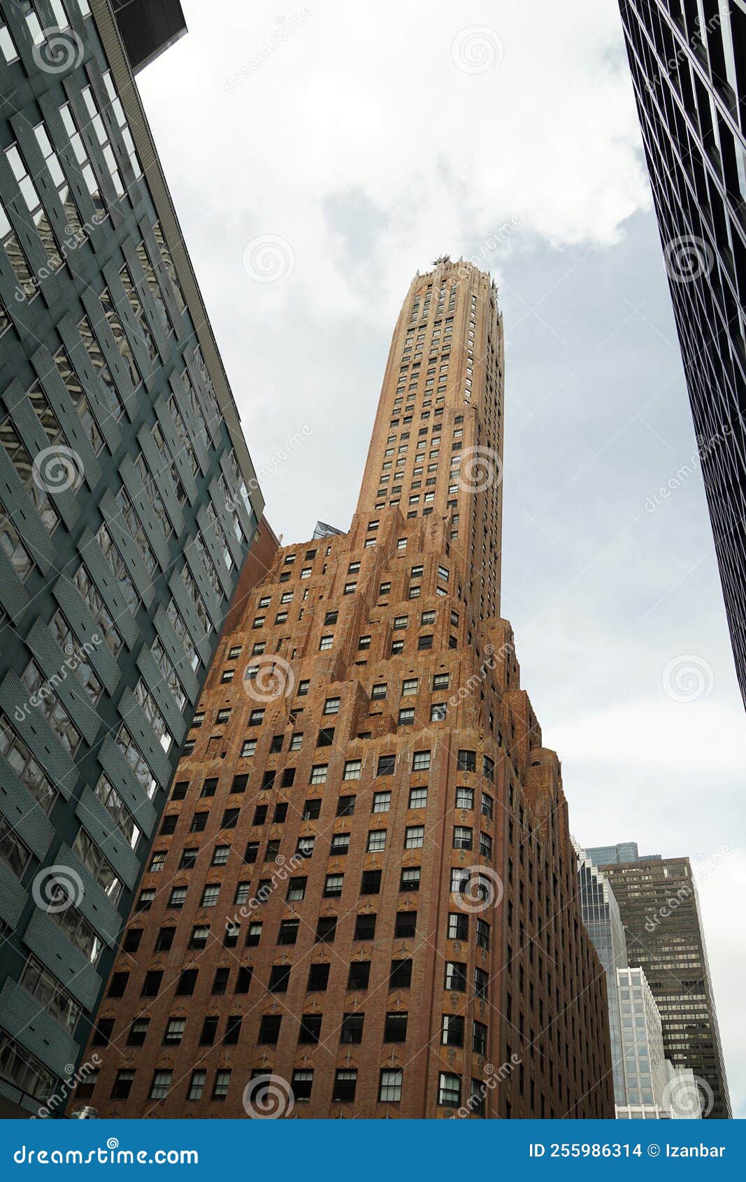 The General Electric Building New York City Stock Photo - Image of ...