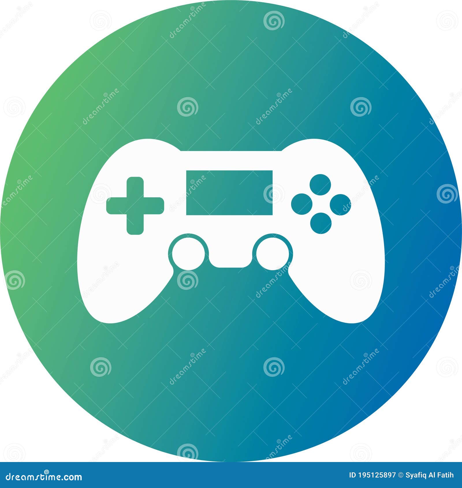 The Symbol of Game Icon Design Stock Illustration - Illustration of ...