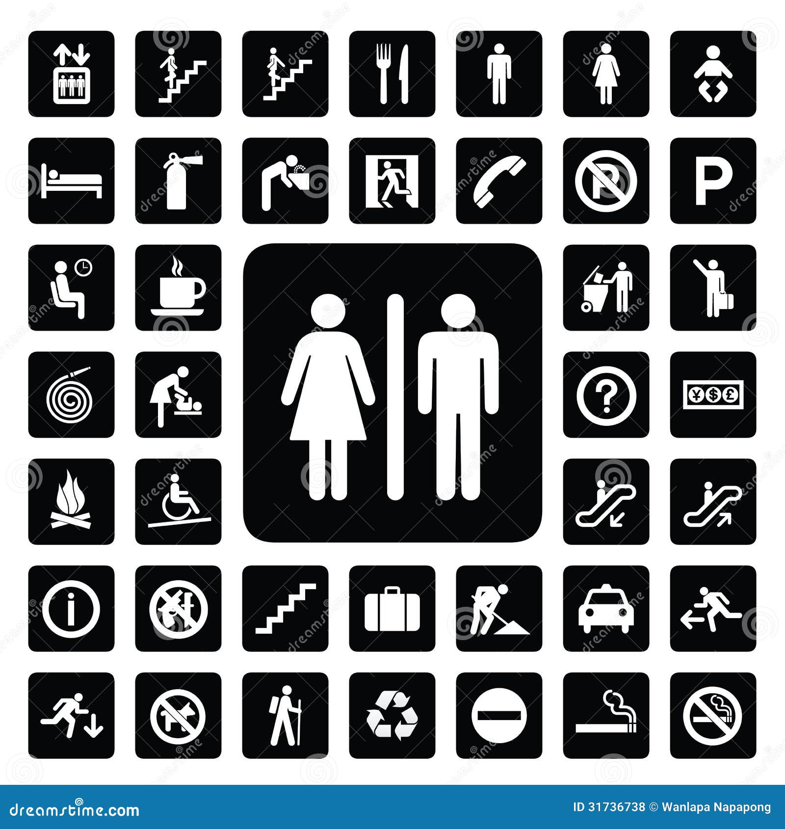 General Icon Vector From Military Collection. Thin Line General Outline ...