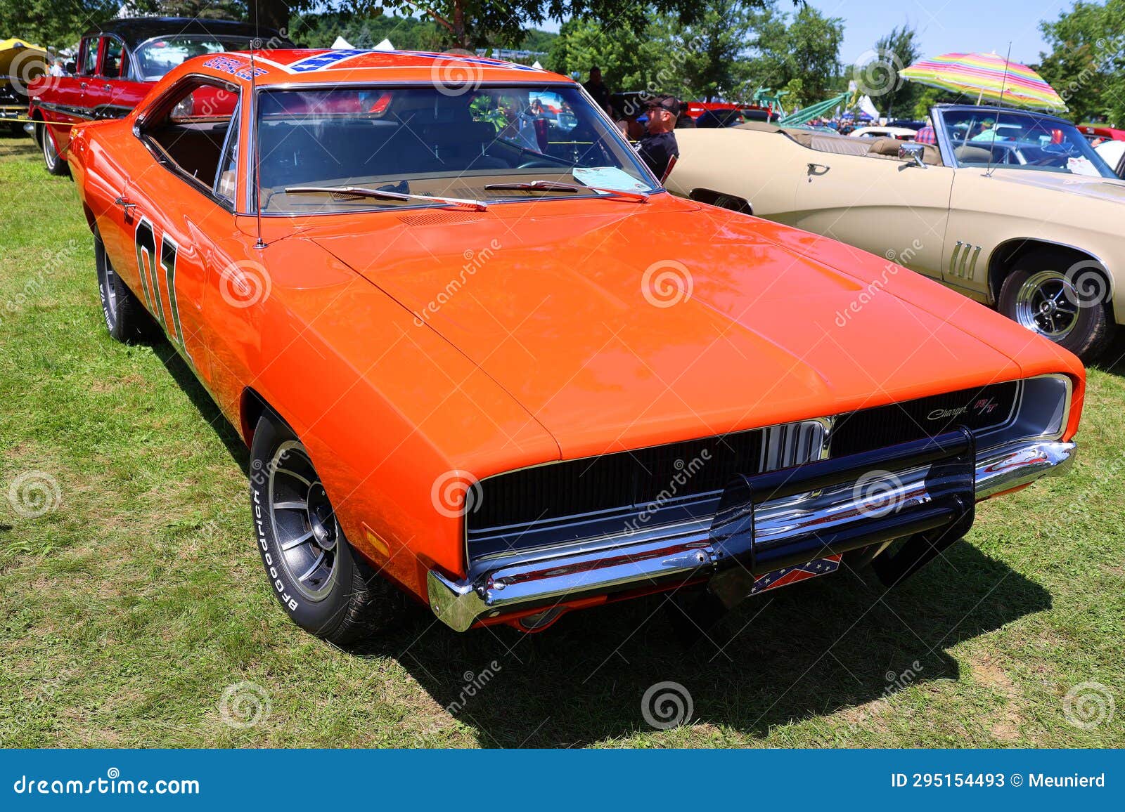 The General Lee is an Orange 1969 Dodge Charger Editorial Stock Photo ...