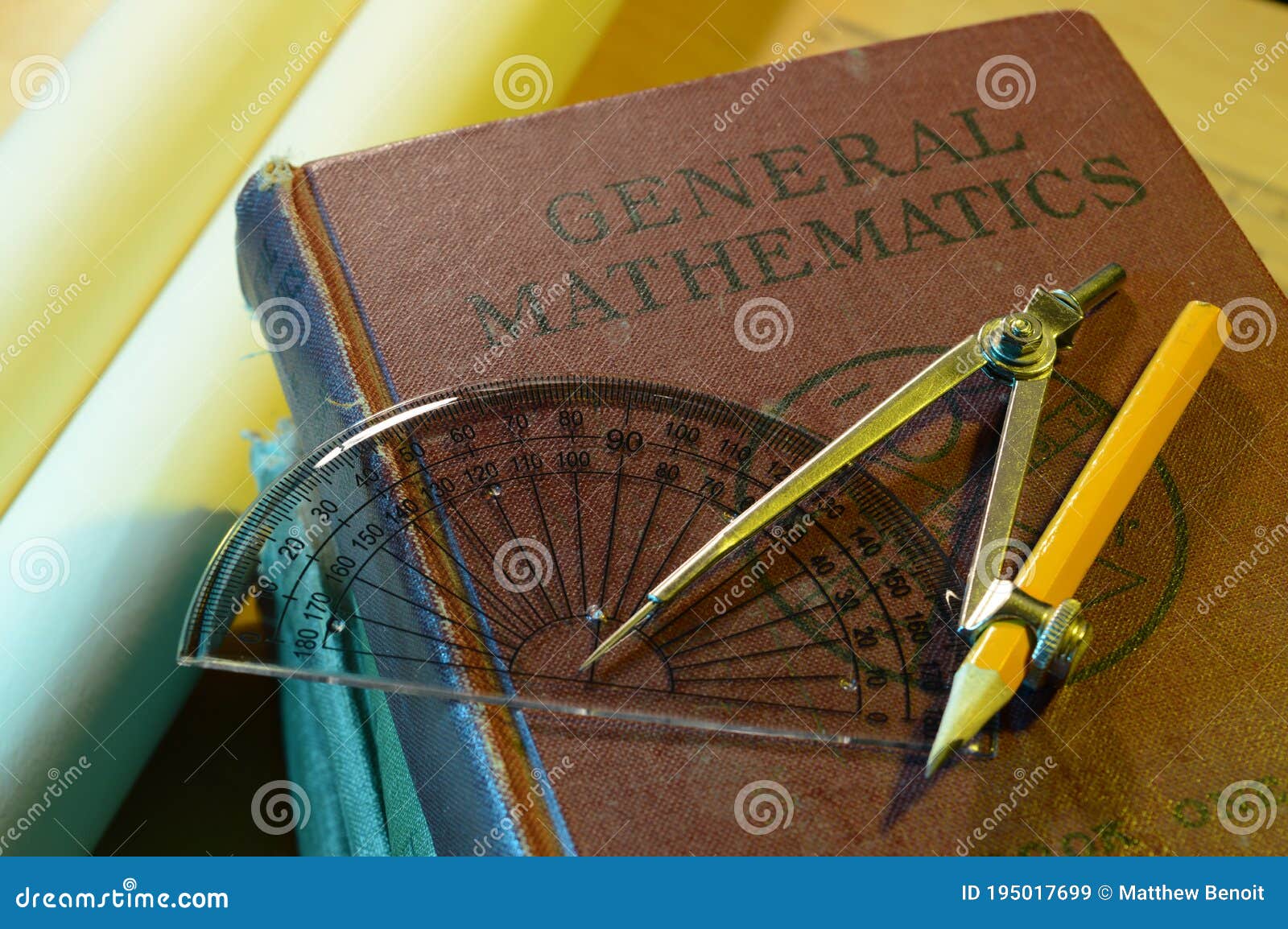 General Mathematics Study editorial stock image. Image of intelligence ...