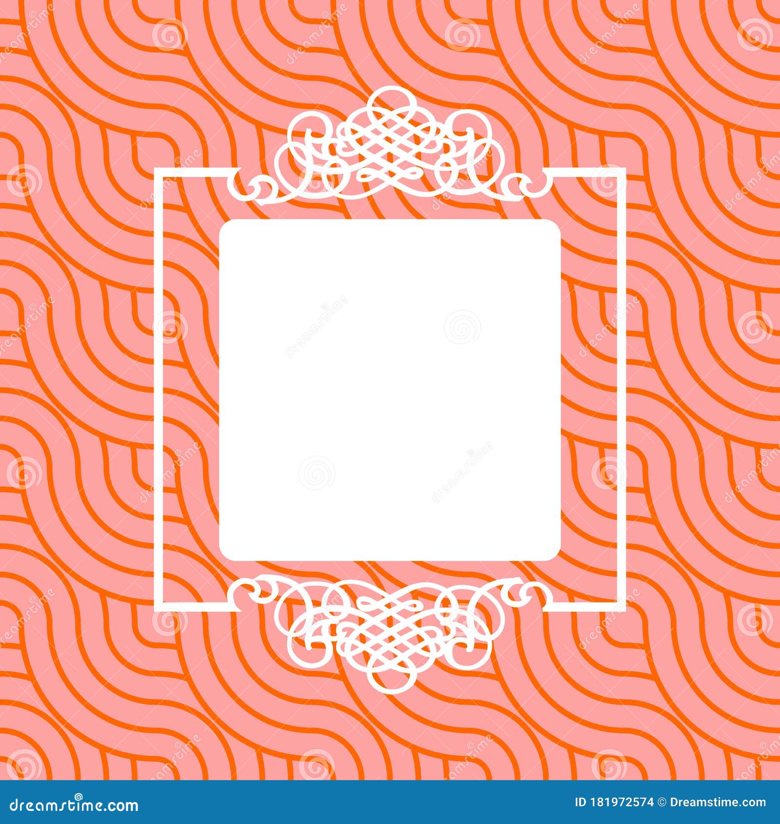 A General Purpose Card with Seamless Wavy Background for Celebrations ...