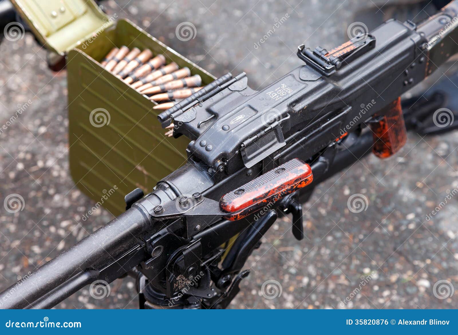 General Purpose Machine Gun Stock Photo - Image of army, force: 35820876