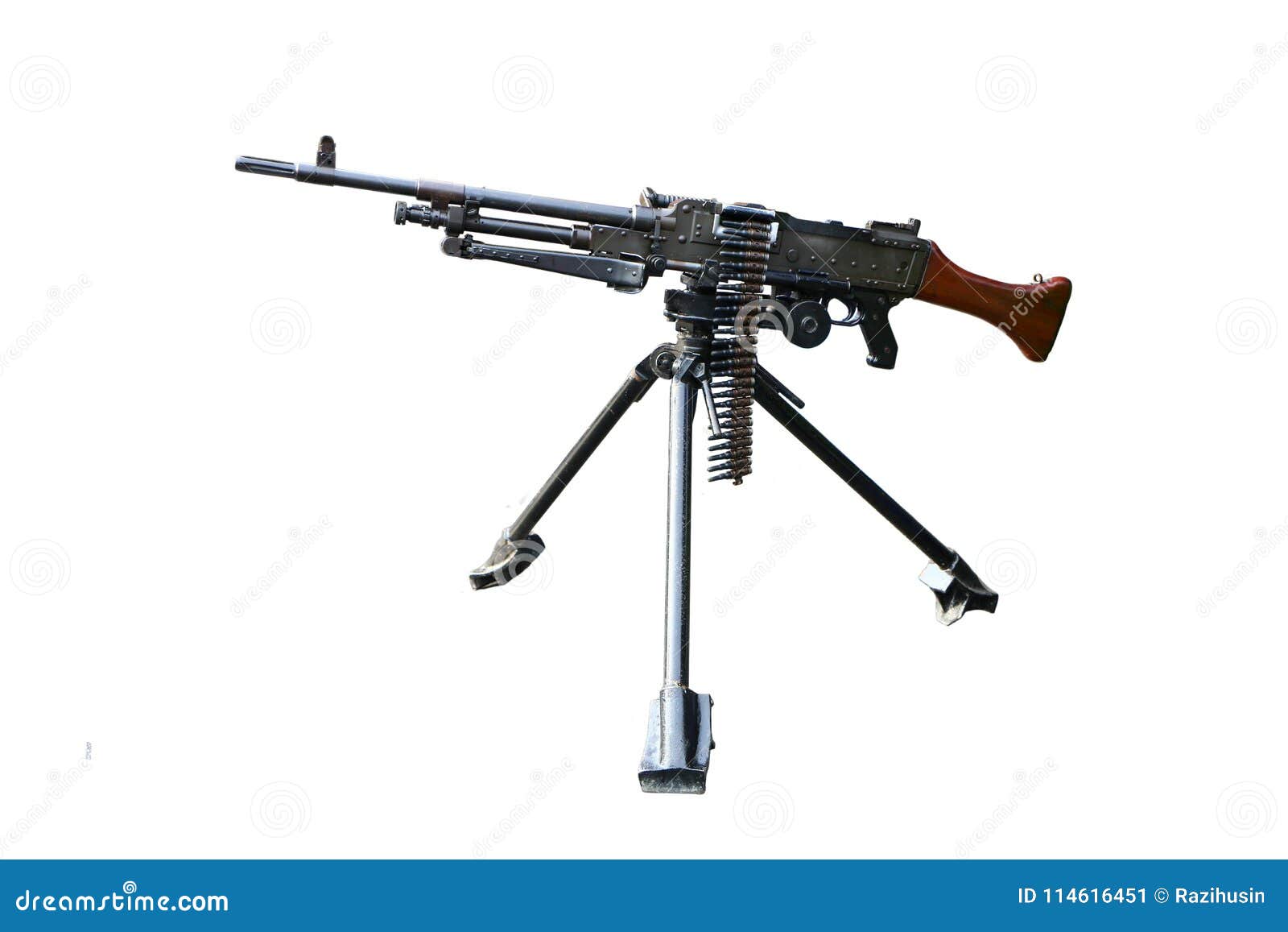 General Purpose Machine Gun Stock Image - Image of military, handle ...