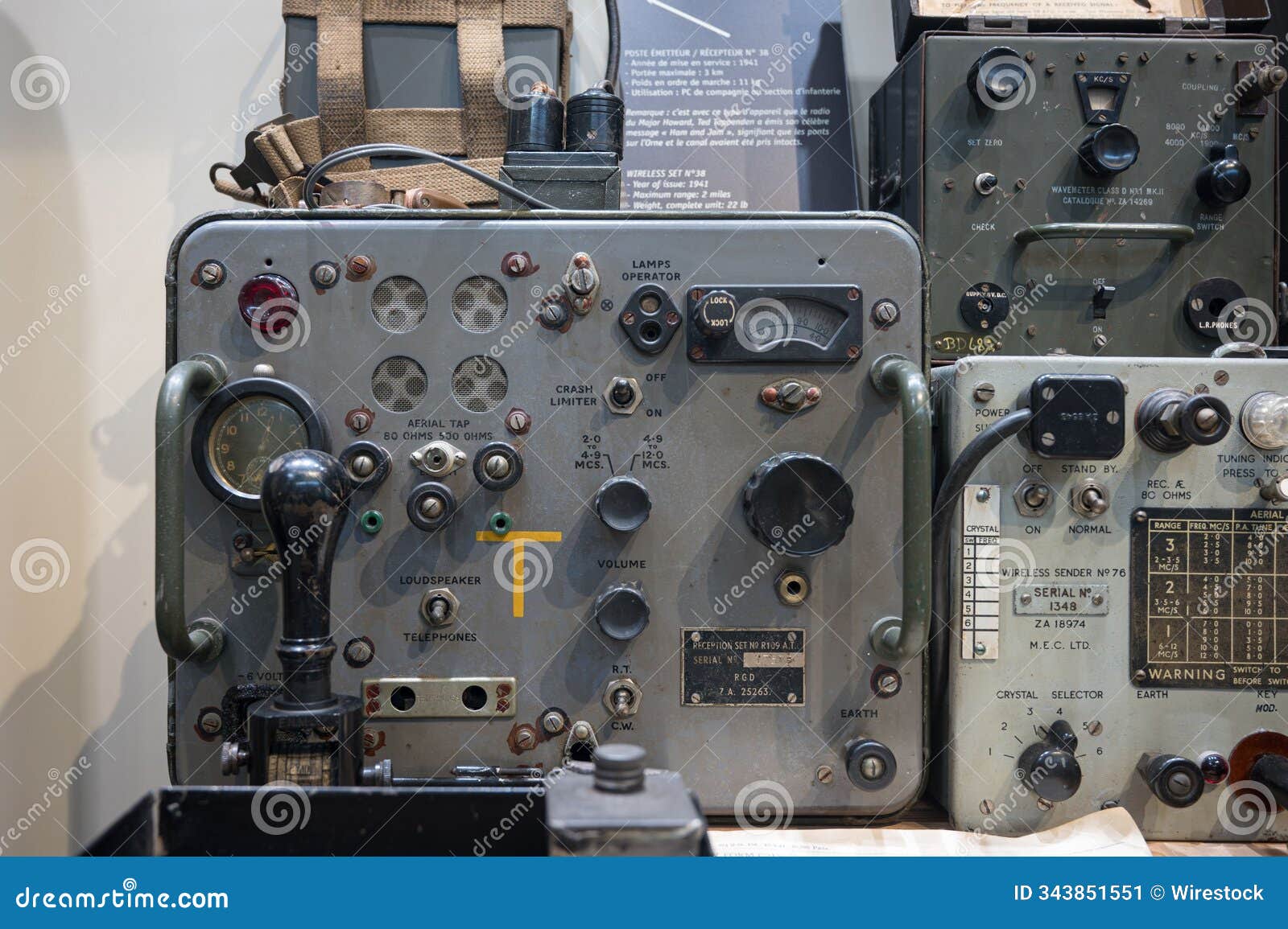 General Purpose Radio Receiving Unit Set Number 109, War Radio ...