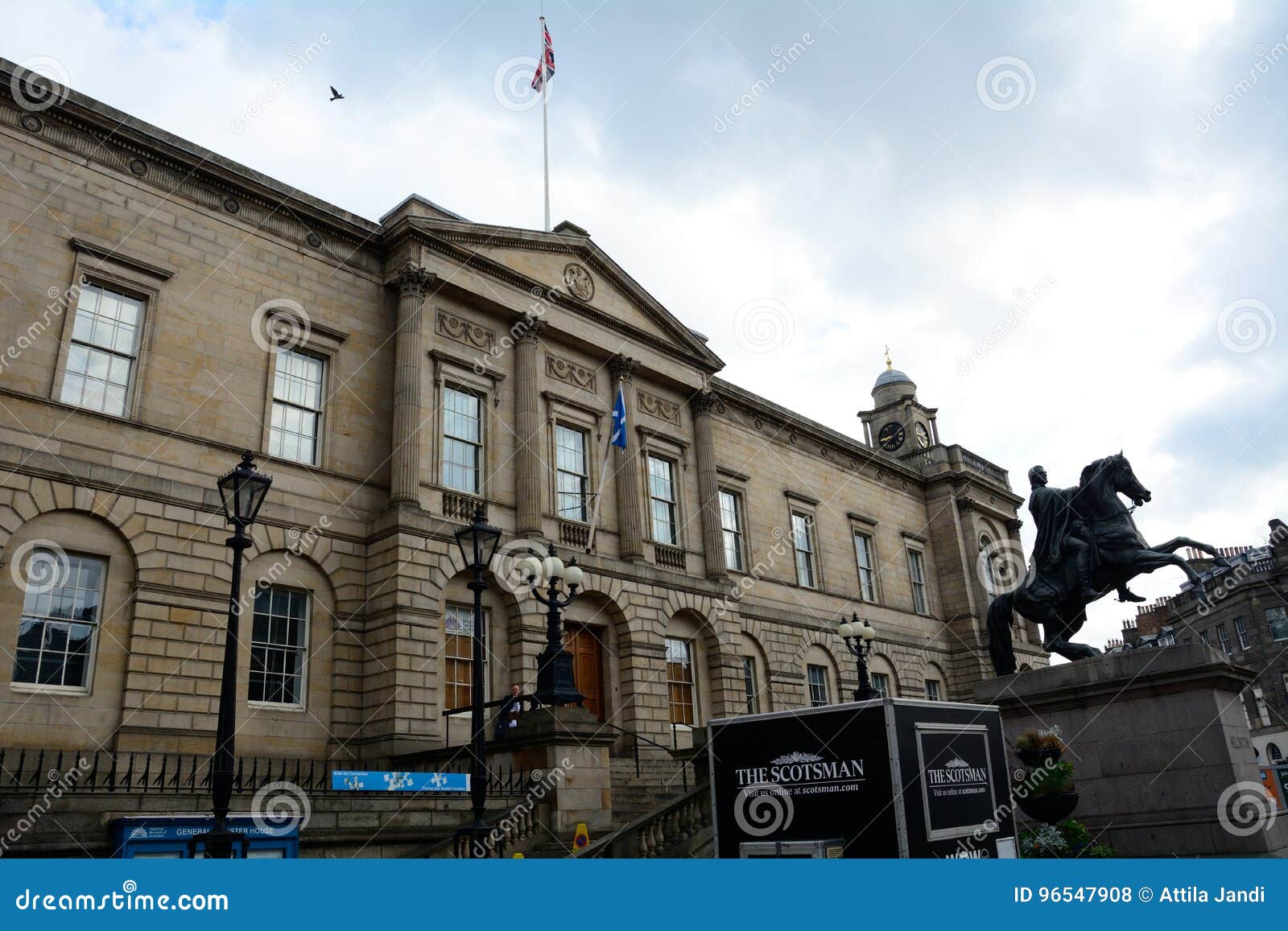 General Register House, Edinburgh, Scotland Editorial Stock Photo ...