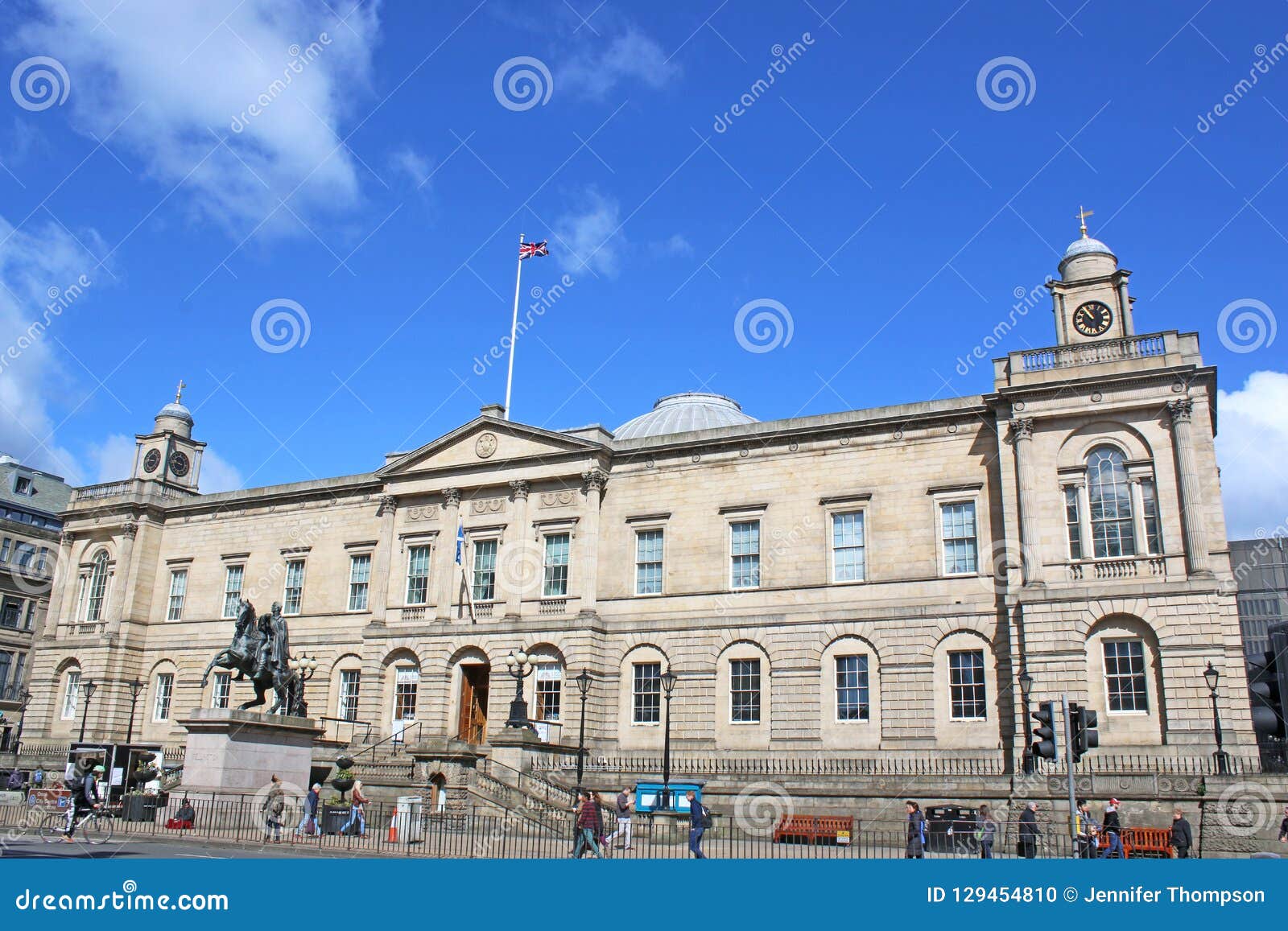 General Register Office, Edinburgh Stock Photo - Image of windows ...
