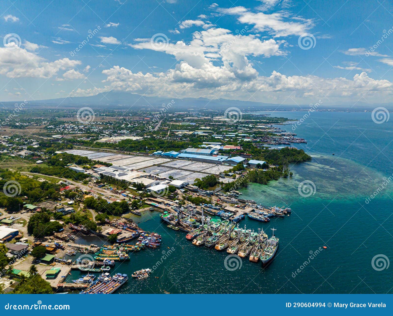 General Santos Fishport Complex in the Philippines. Stock Photo - Image ...