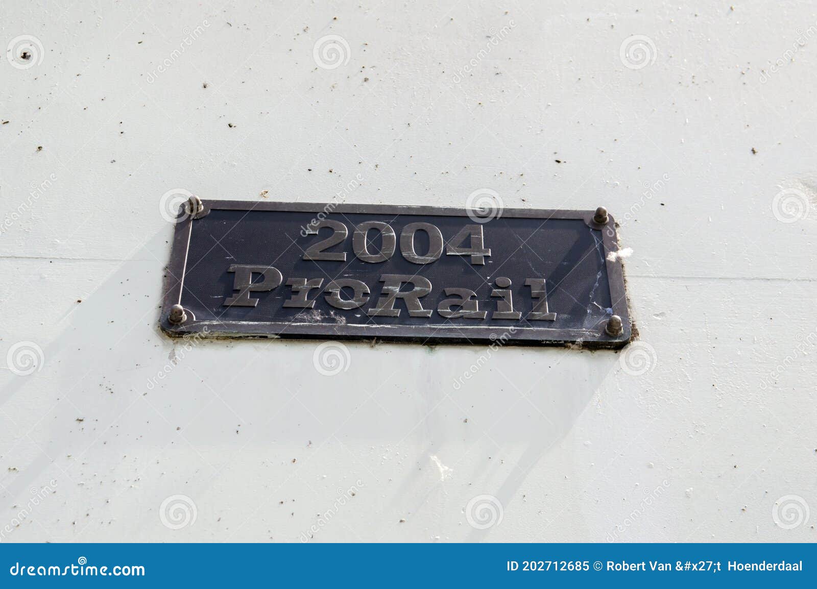 General Sign Prorail 2004 at Amsterdam the Netherlands 17-6-2020 ...