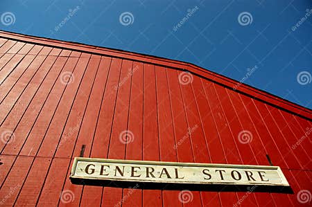 General store stock image. Image of architecture, sign - 484899